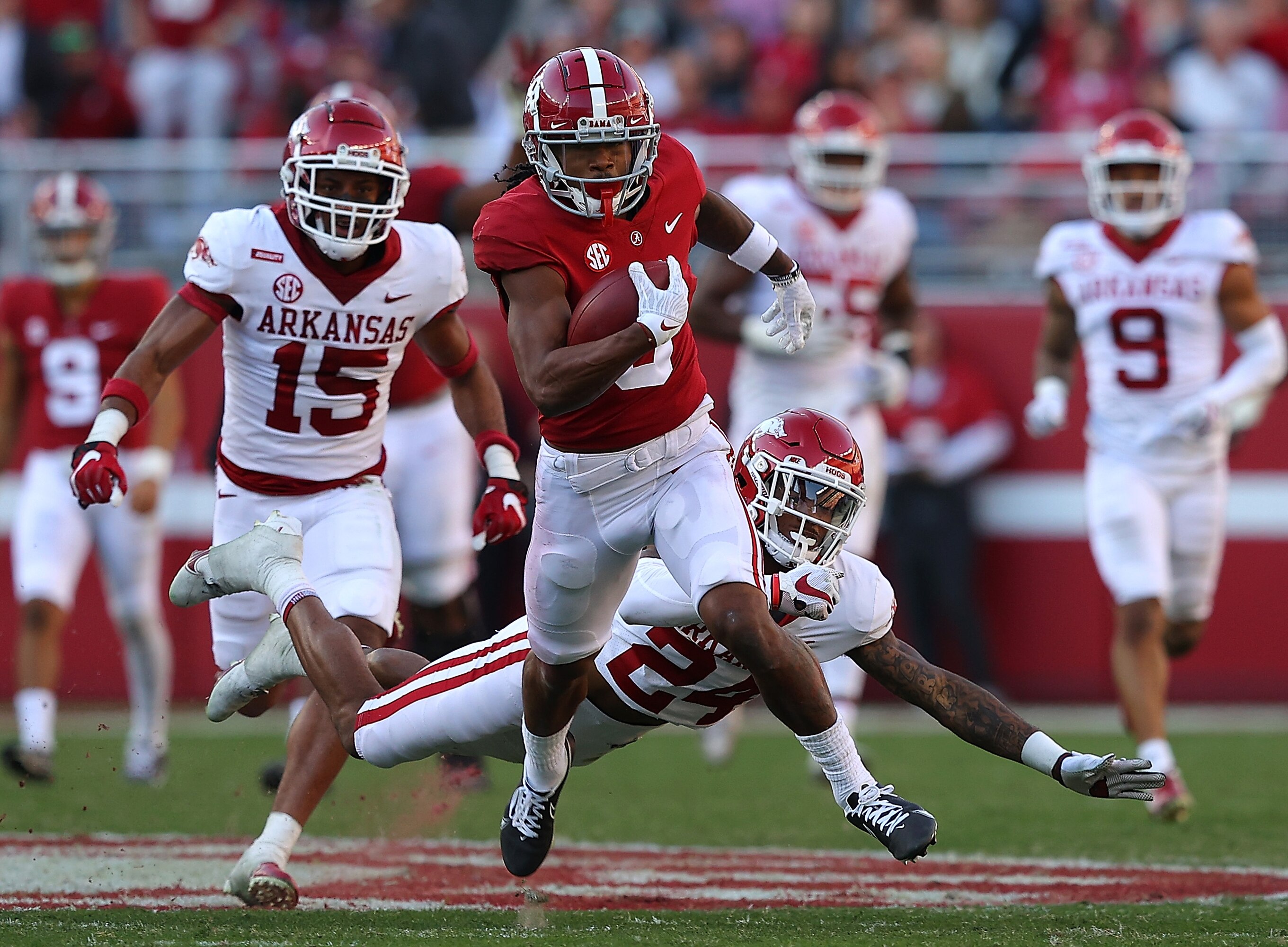 John Metchie III NFL Draft 2022: Scouting Report for Houston Texans' WR