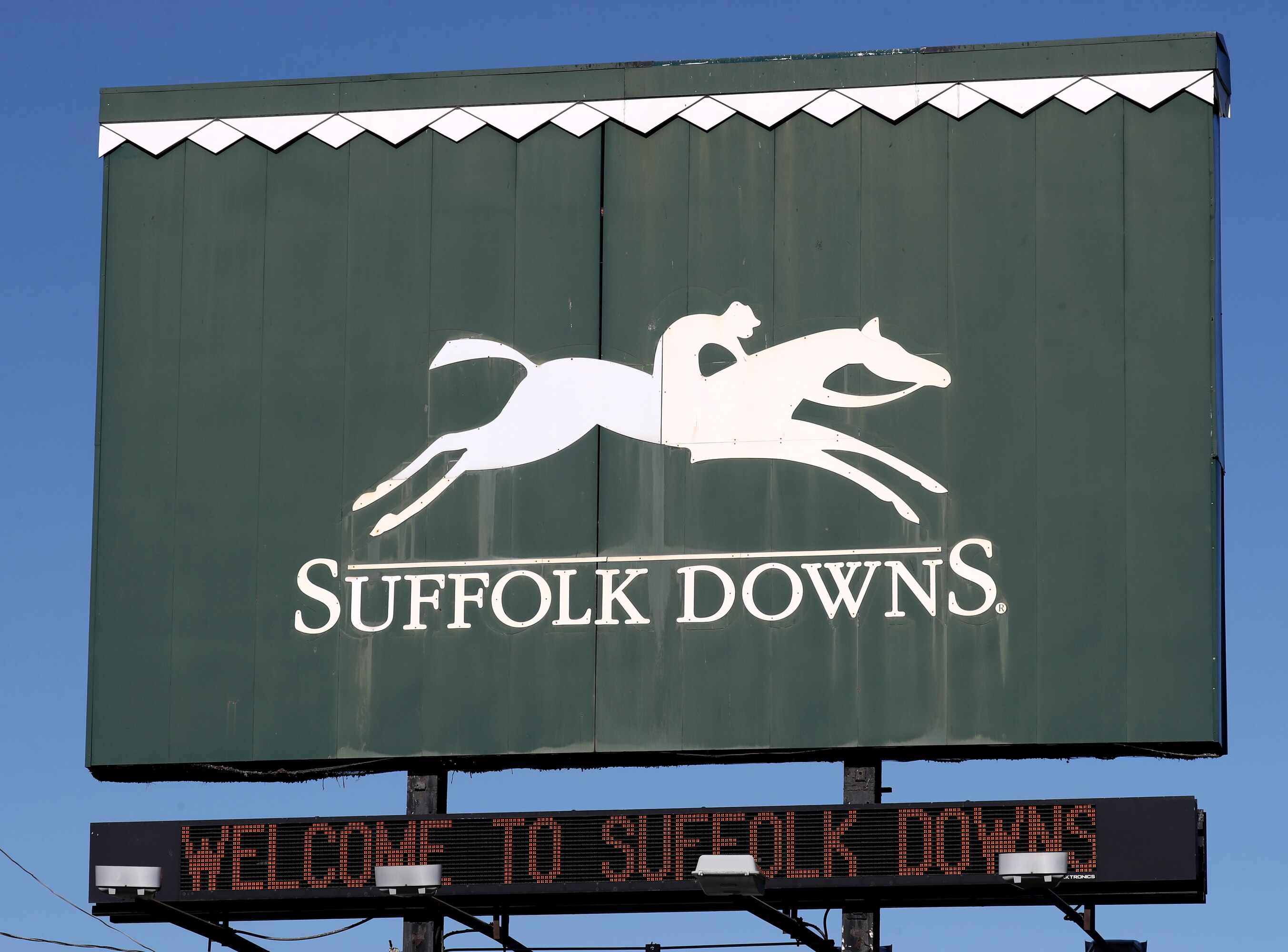 Historic Suffolk Downs Racetrack Catches Fire in Boston