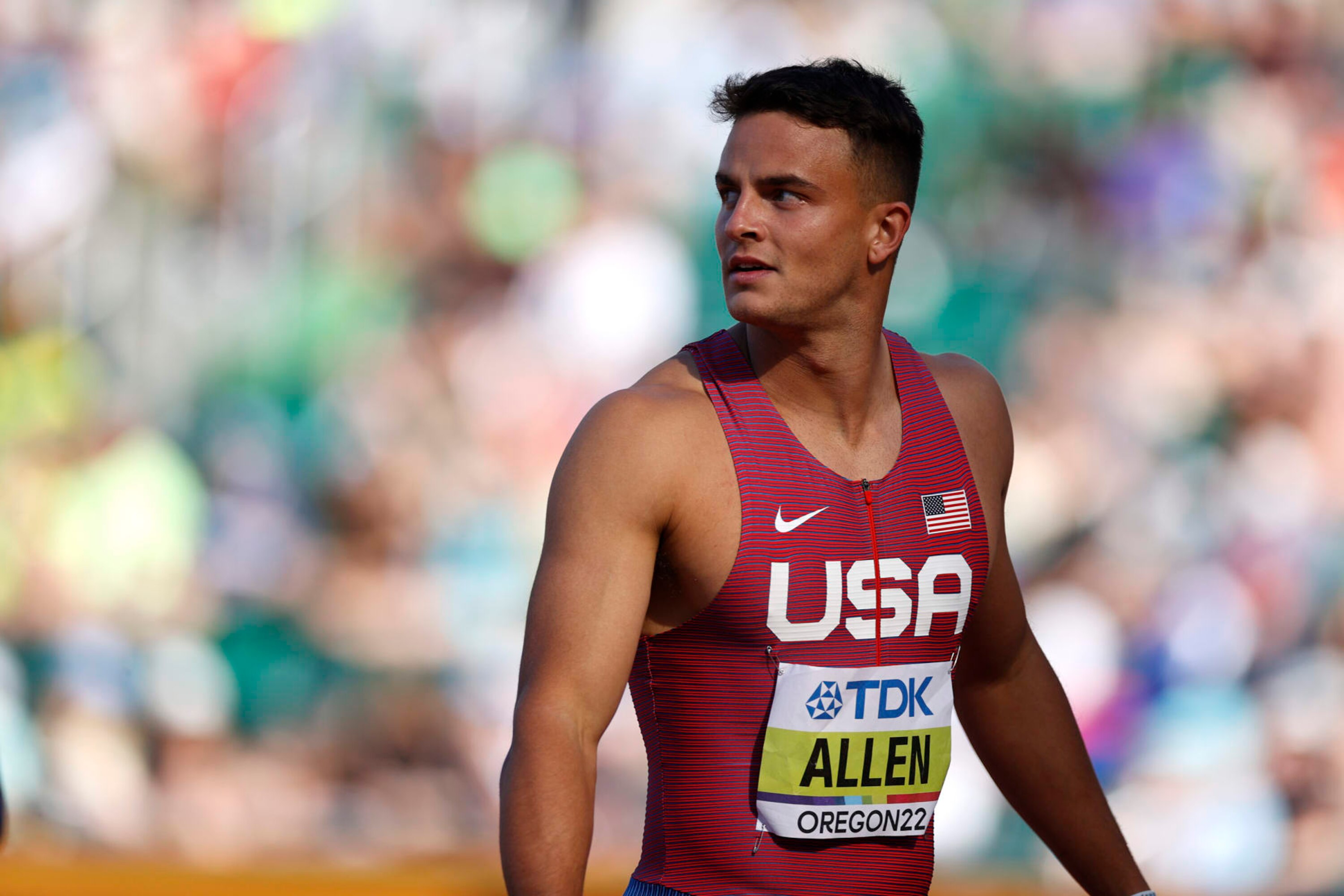 Eagles' Devon Allen DQ'd in 110m Hurdles at 2022 World Athletics ...