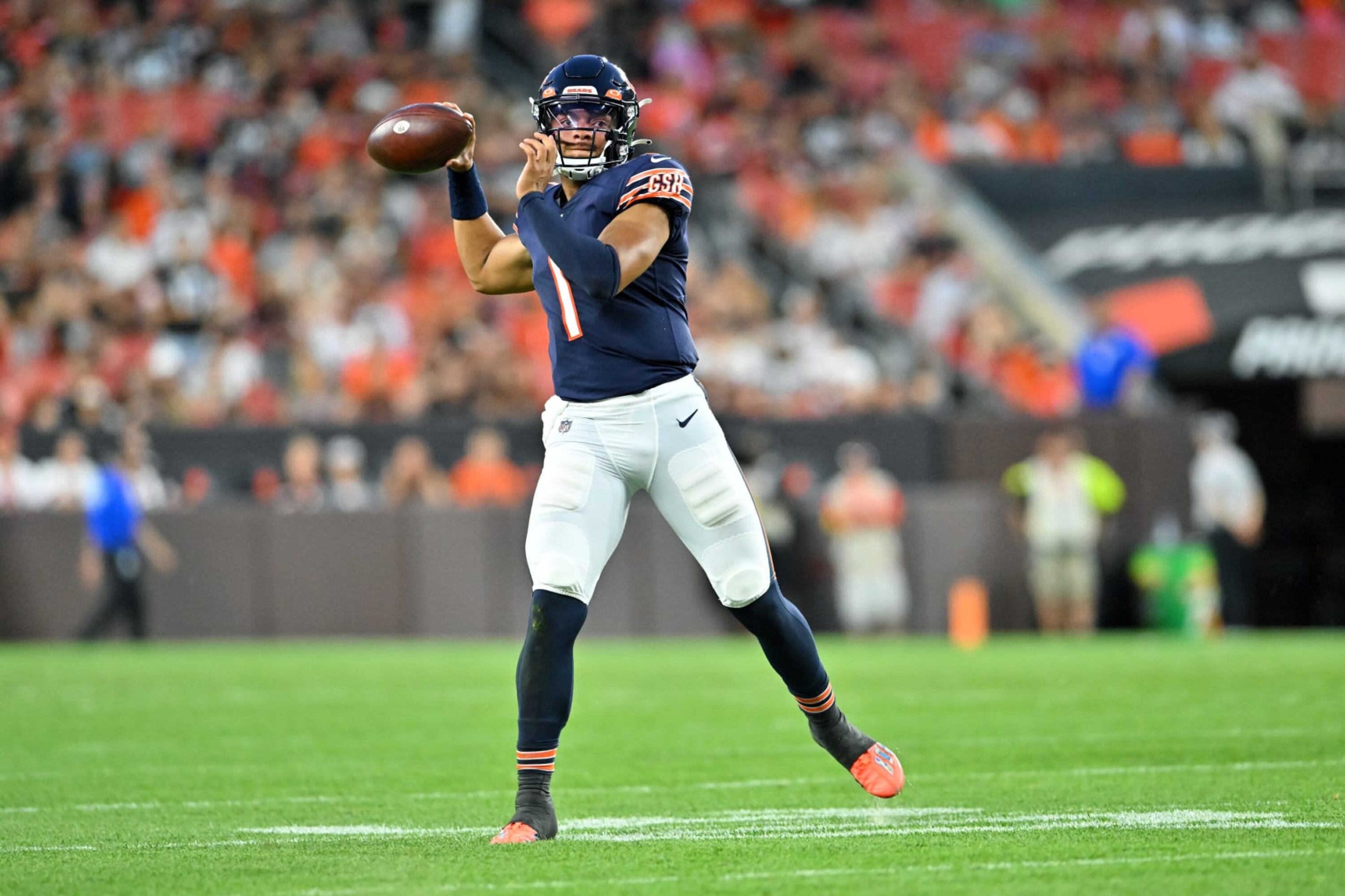 Bears QB Justin Fields Named Captain Ahead of 2nd NFL Season
