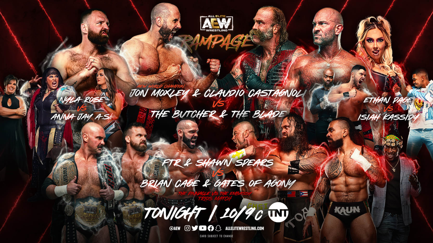 AEW Rampage Results: Winners, Grades, Reaction and Highlights from October 14