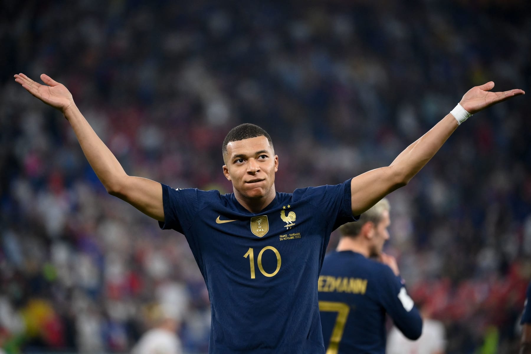 Kylian Mbappé's Historic Excellence Thrills Fans as France Beats Denmark