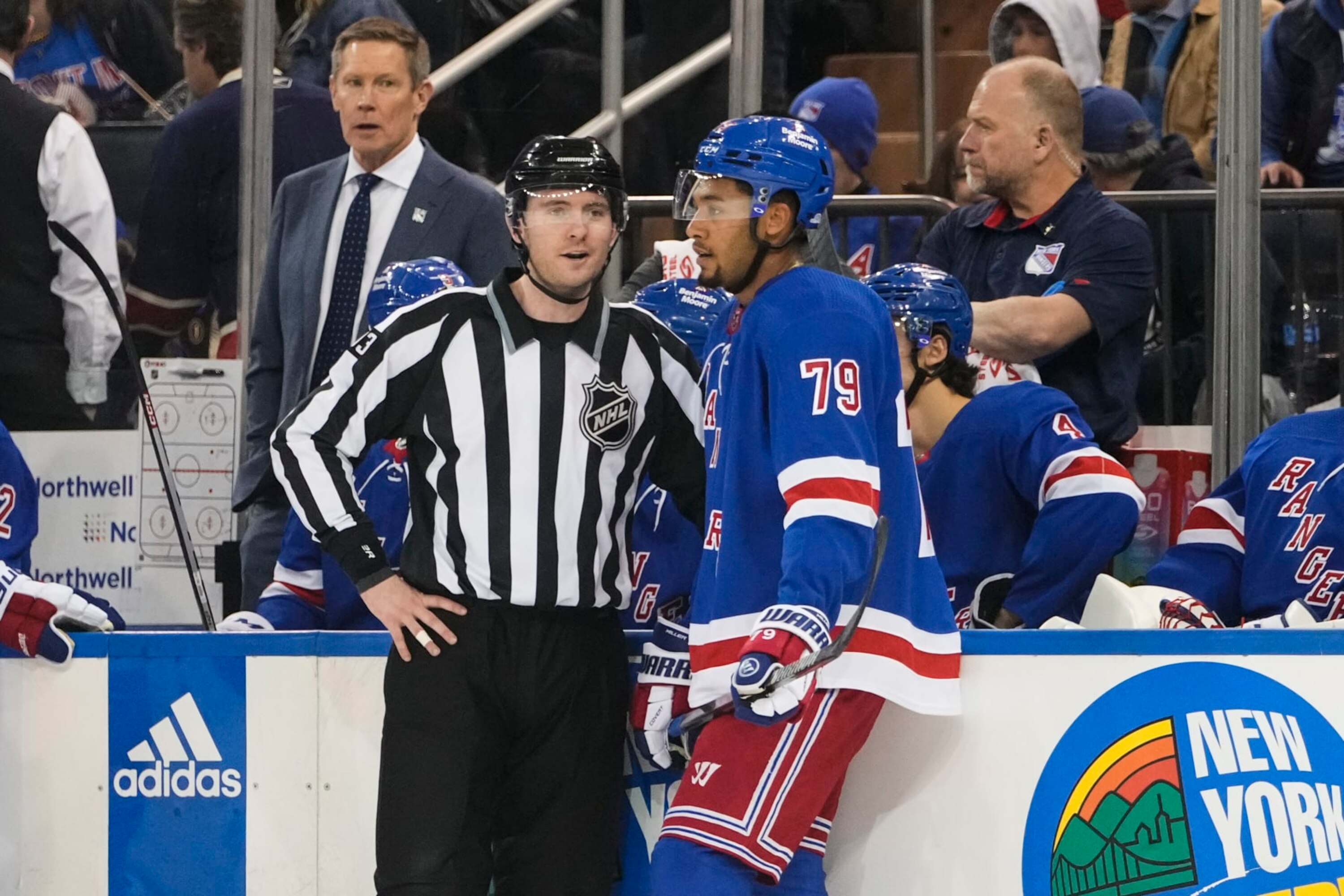 Rangers' K'Andre Miller Apologizes for Spitting on Drew Doughty, Says ...