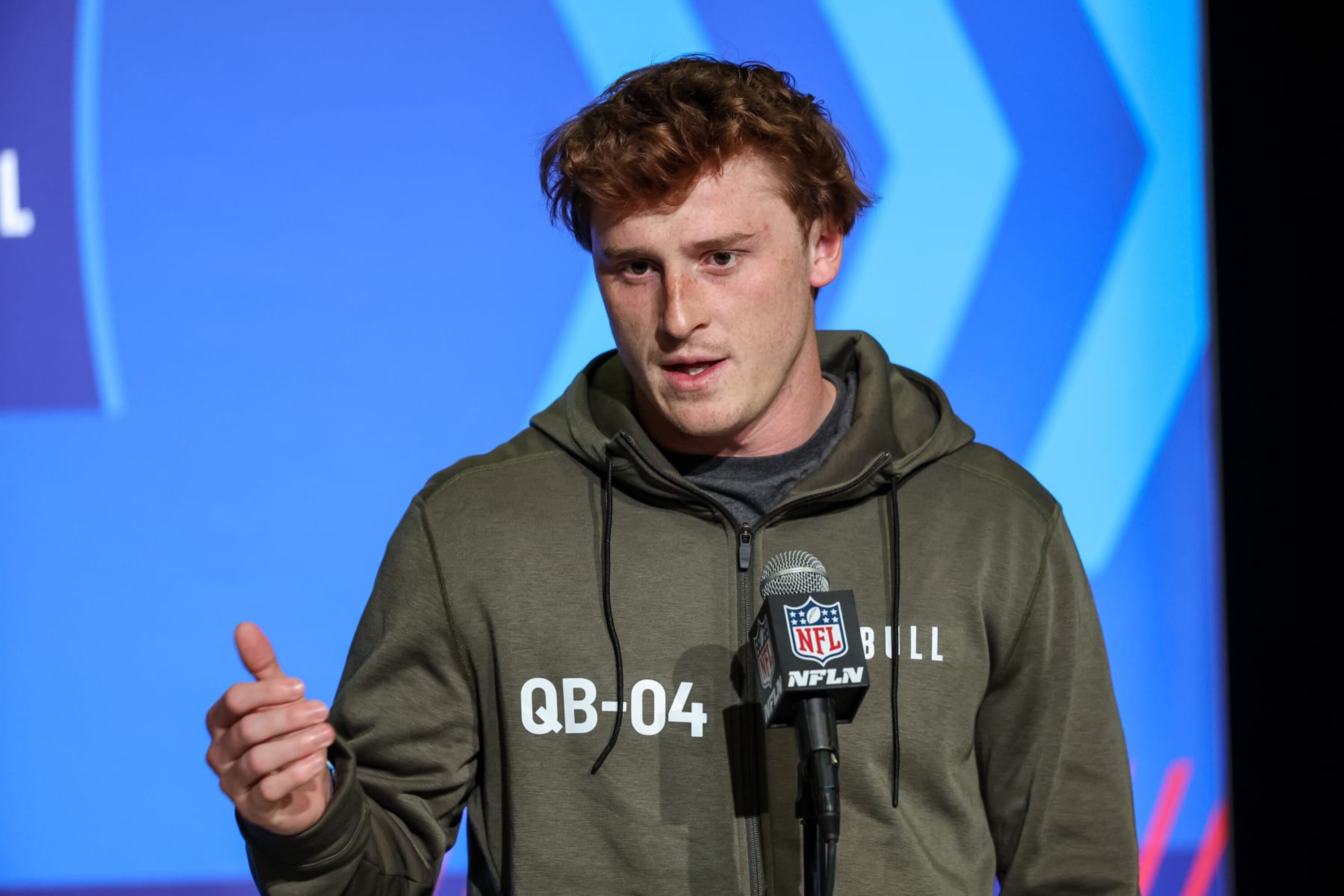 Max Duggan Impresses Attendees at TCU Pro Day as Patriots, Giants Watch ...