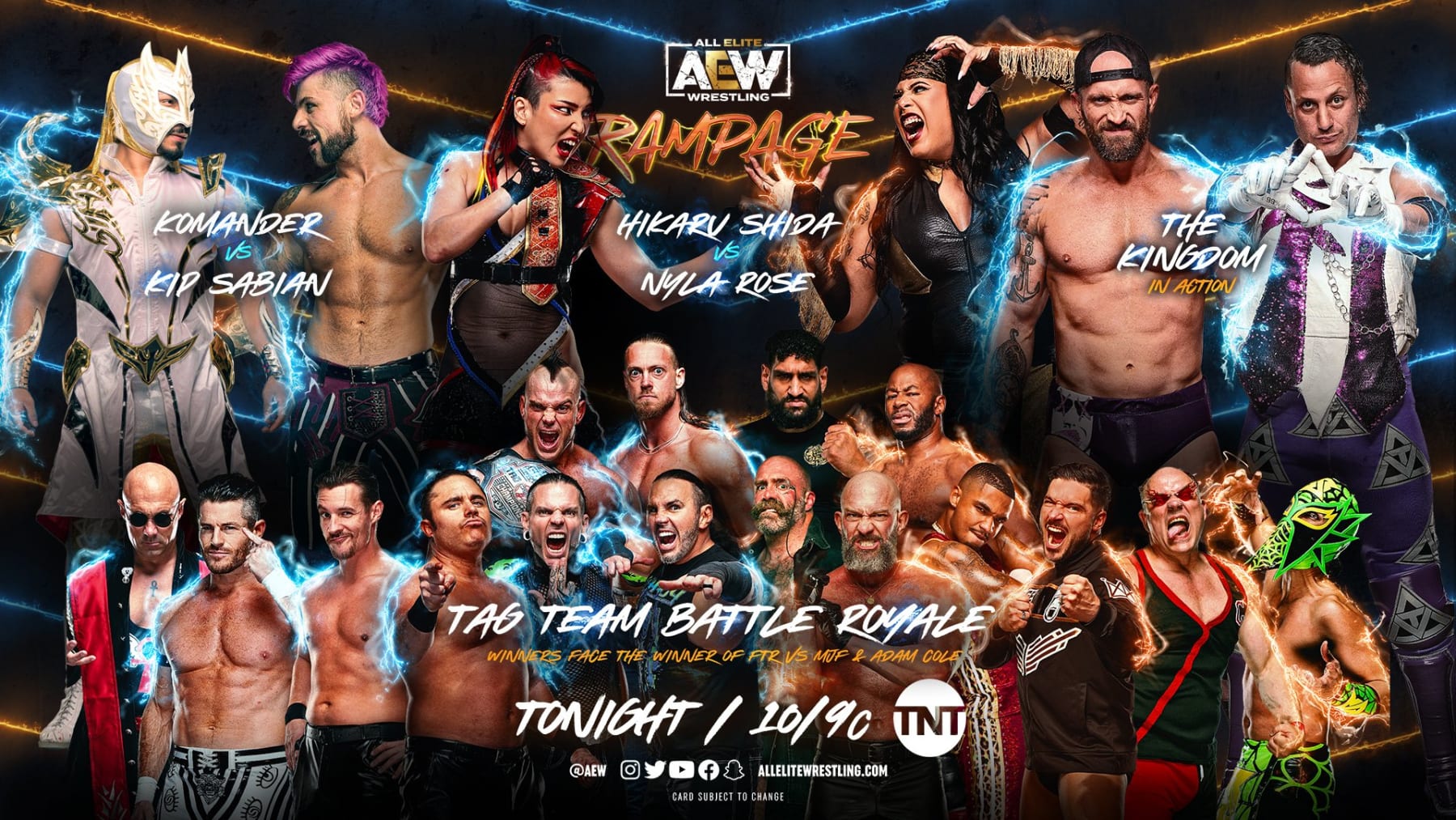 AEW Rampage Results: Winners, Live Grades, Reaction and Highlights from July 28