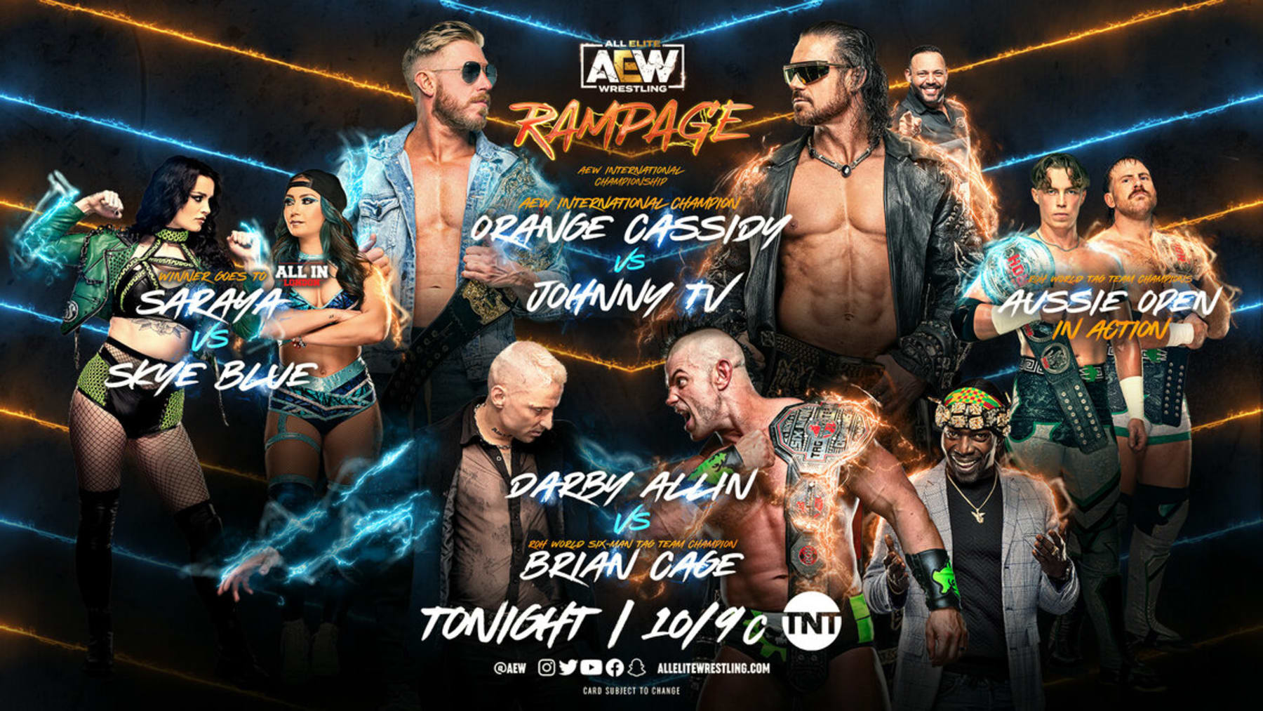 AEW Rampage Results: Winners, Live Grades, Reaction and Highlights from Aug. 11