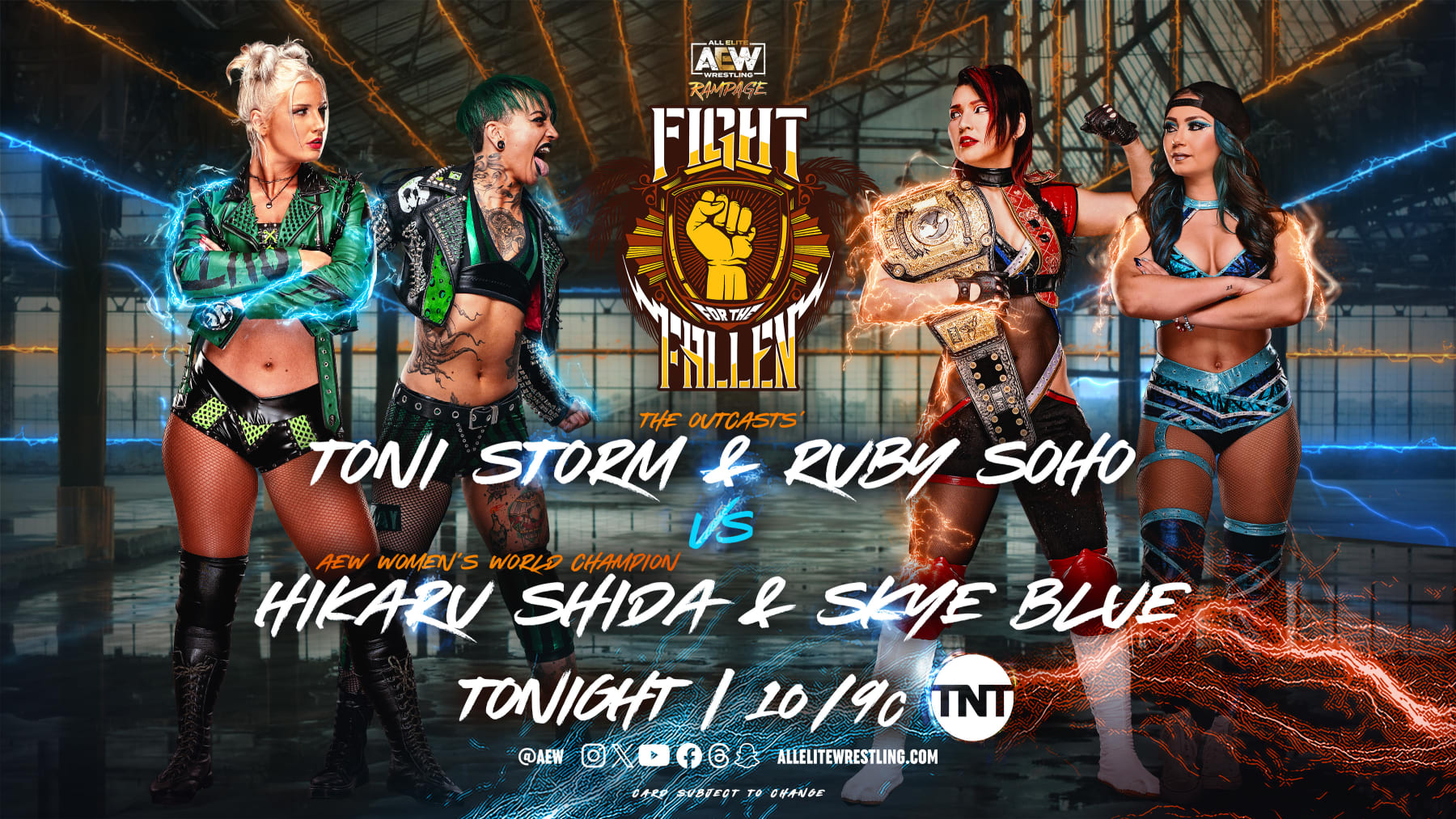 AEW Rampage Fight for the Fallen Results: Winners, Live Grades ...