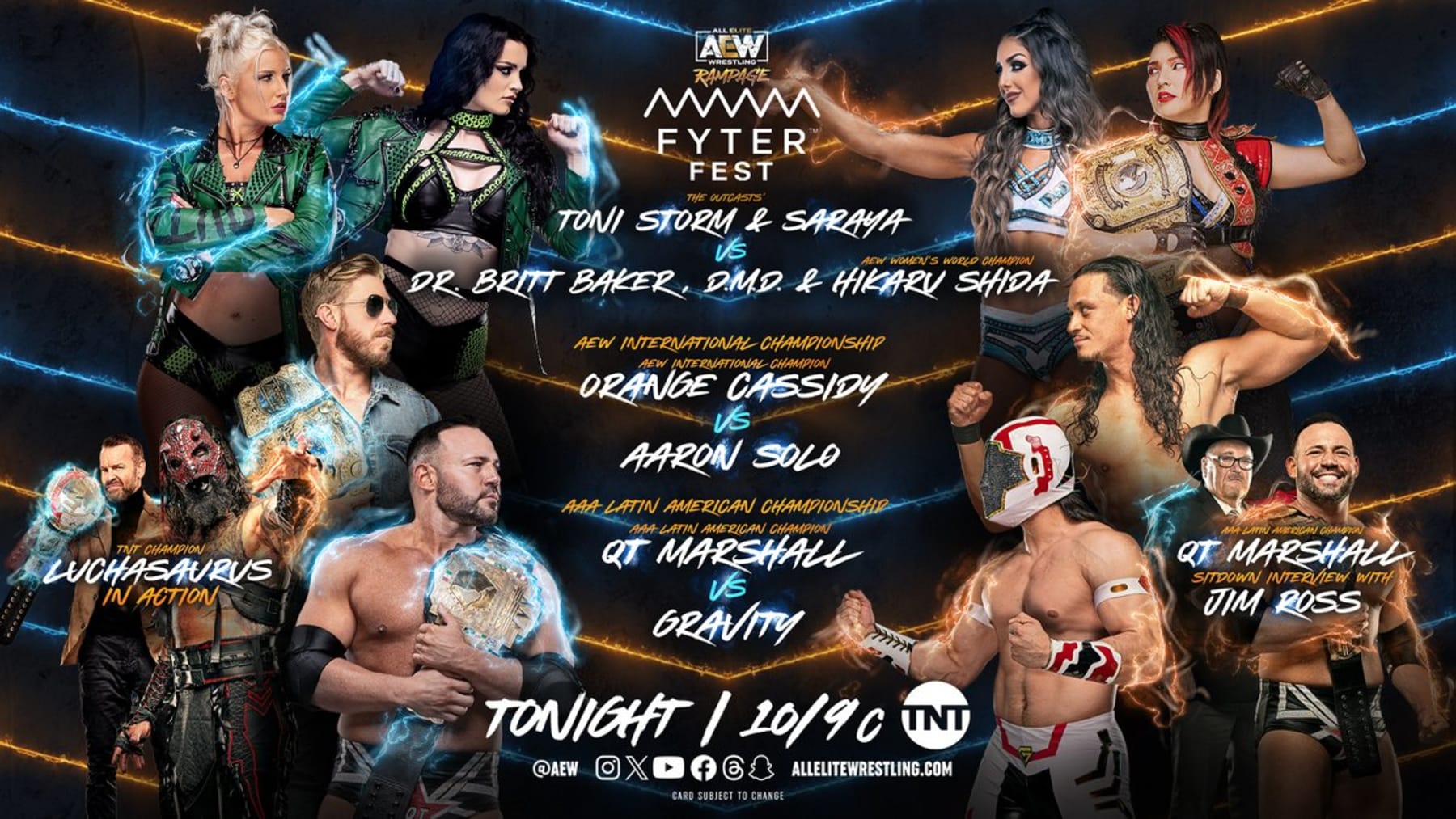 AEW Rampage Results: Winners, Live Grades, Reaction and Highlights Before All In