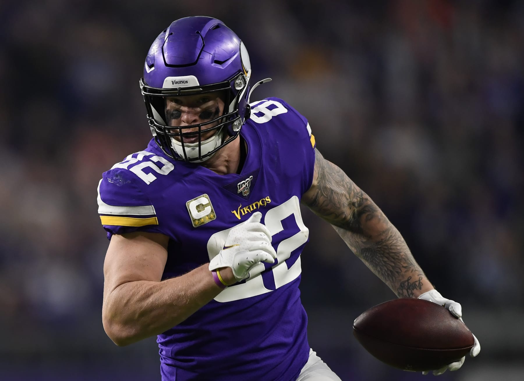 Kyle Rudolph Retires from NFL After 12 Seasons; Vikings Will Honor TE ...