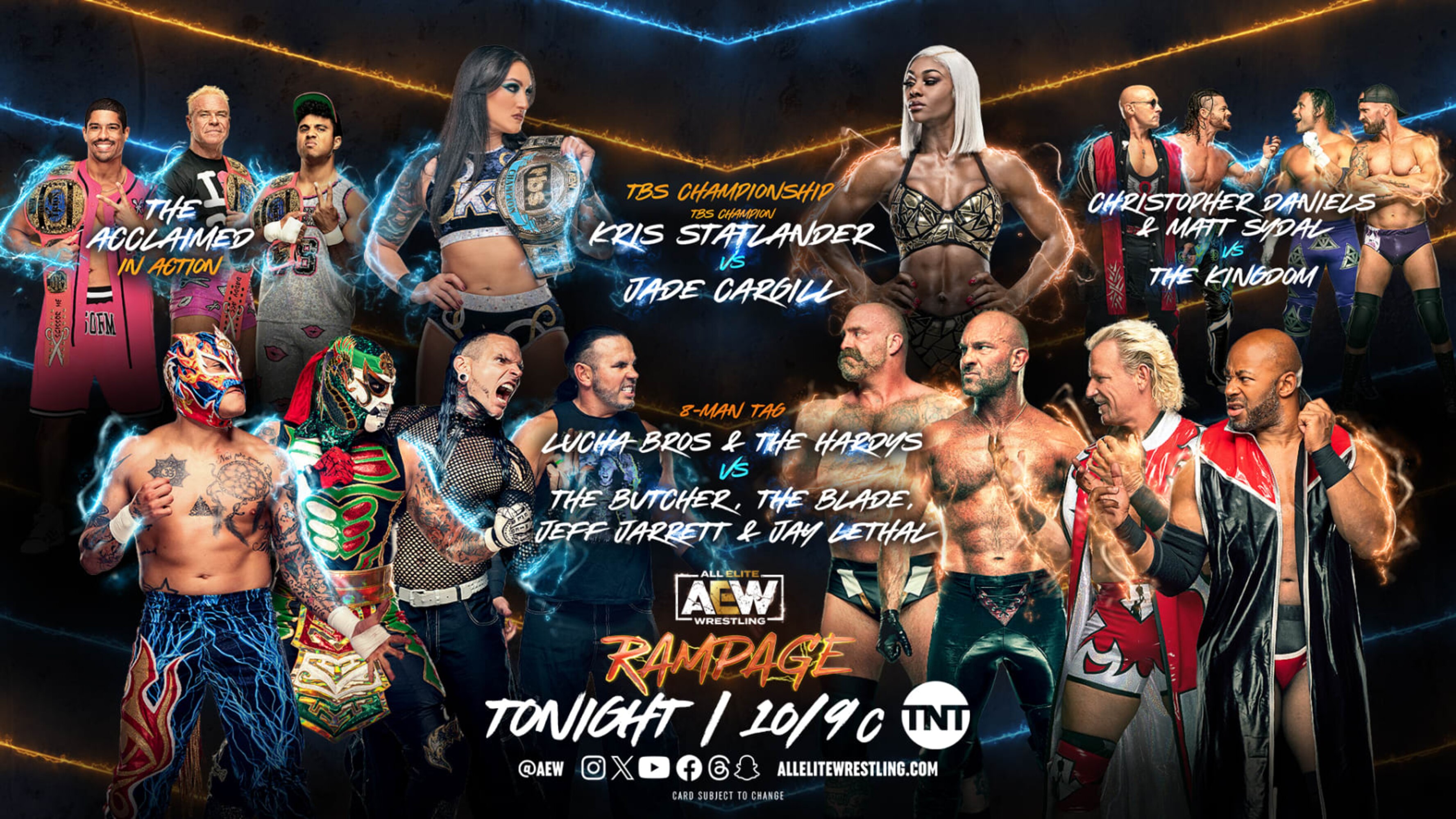 AEW Rampage Results: Winners, Live Grades, Reaction and Highlights from ...