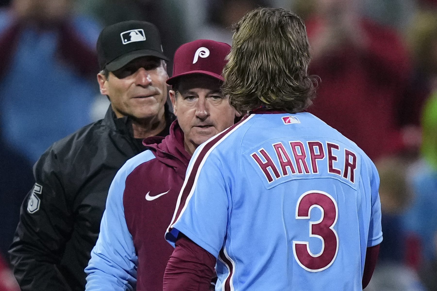 Phillies' Bryce Harper Calls Out Ángel Hernández: 'It's the Same Story ...