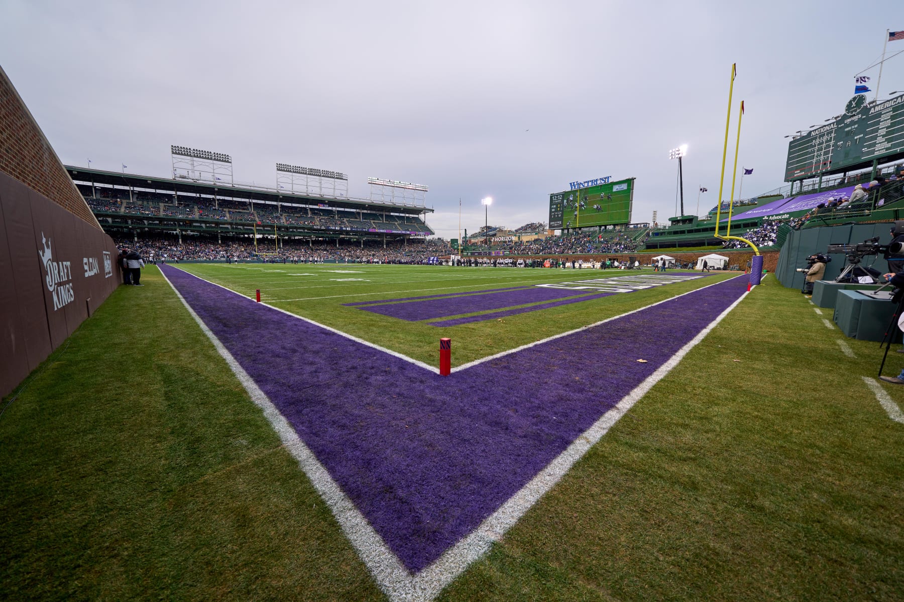Cubs' Wrigley Field Transformed in Photos, Videos for Iowa vs ...