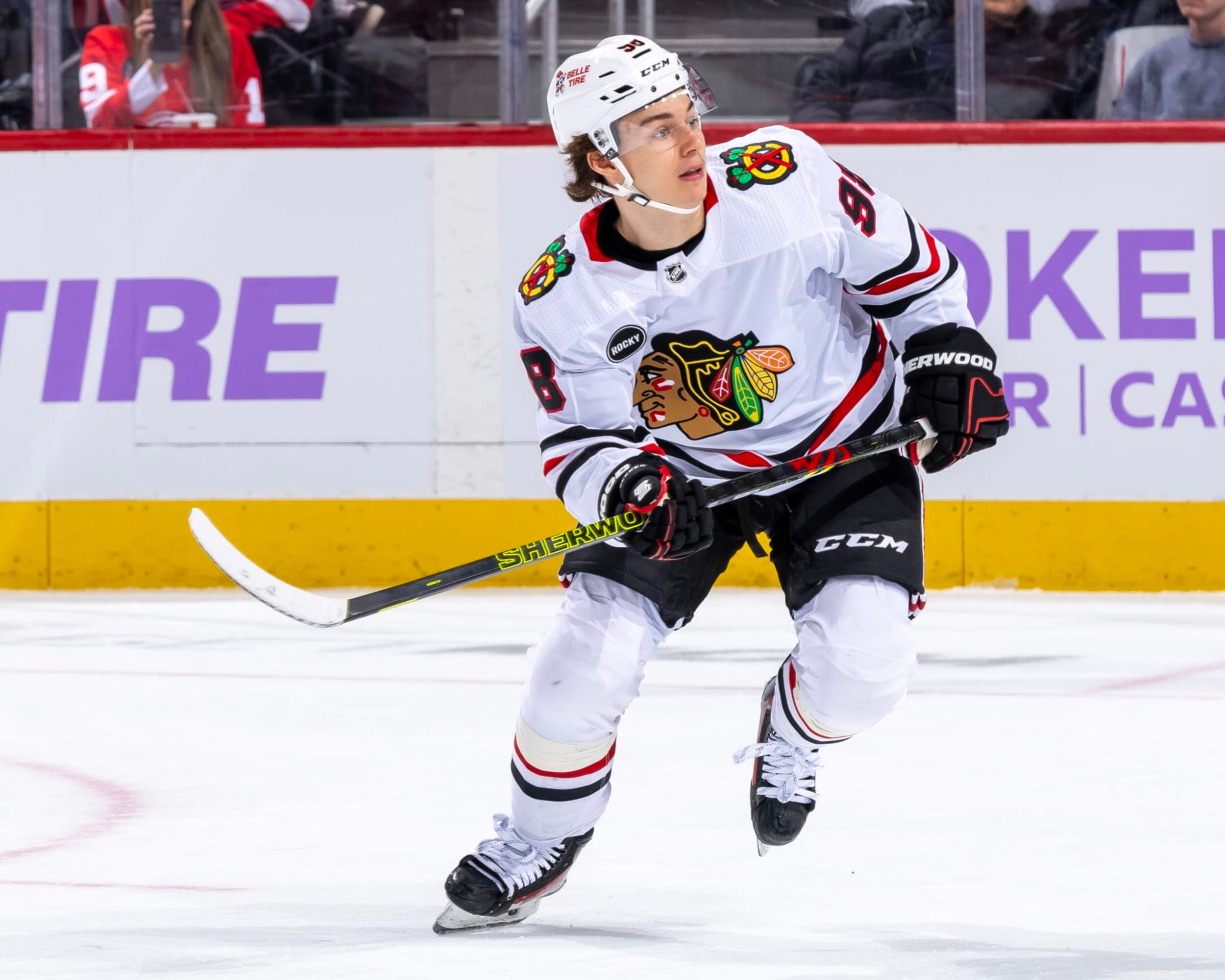 Blackhawks' Connor Bedard Calls Rumors Around Corey Perry's Release ...