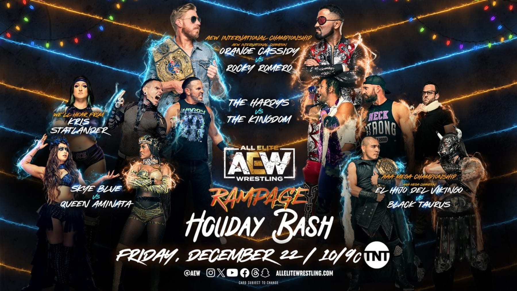 AEW Rampage Results: Winners, Live Grades, Reaction, Highlights From Dec. 22