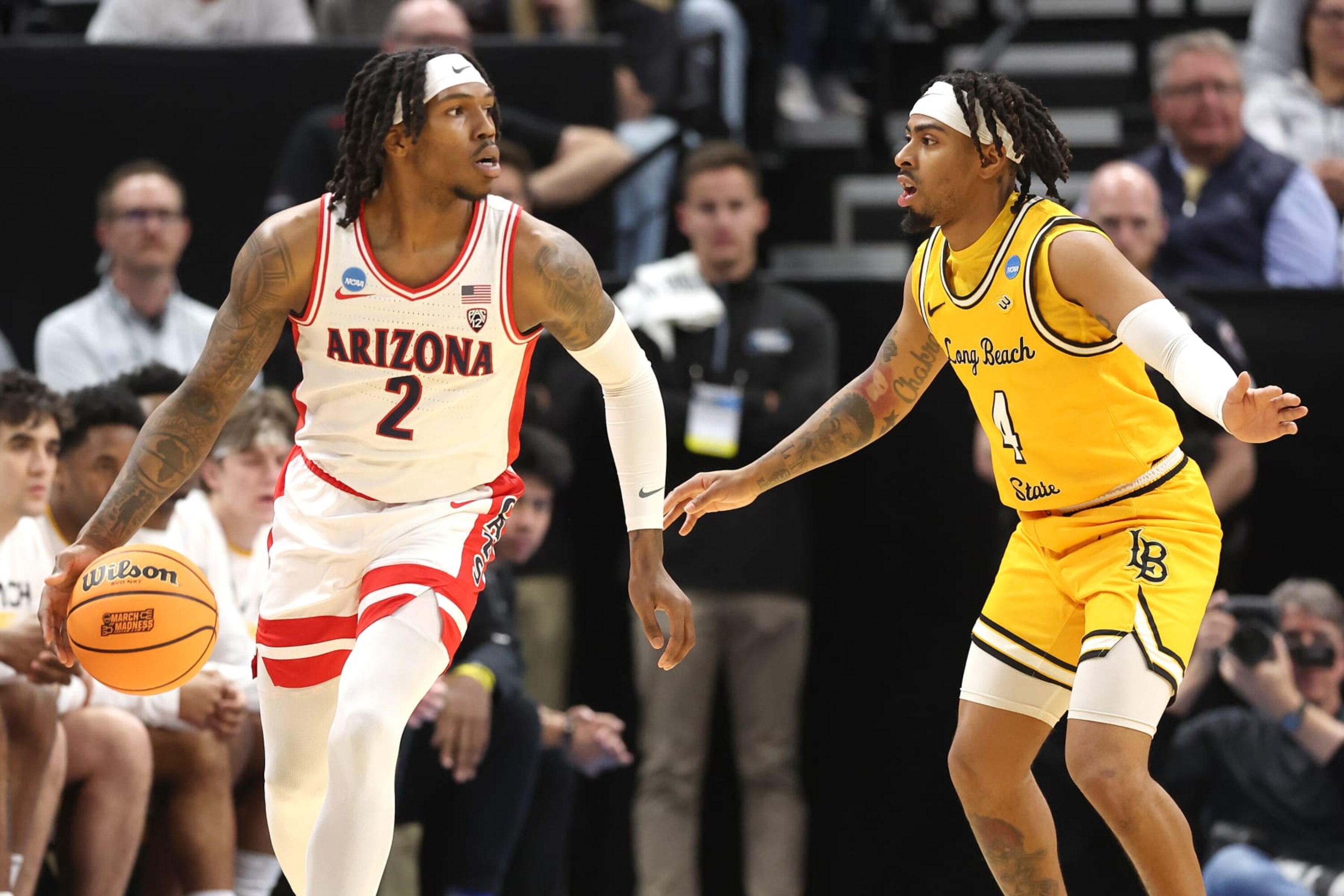 Caleb Love, Arizona Dazzle CBB Fans in Blowout March Madness Win vs ...
