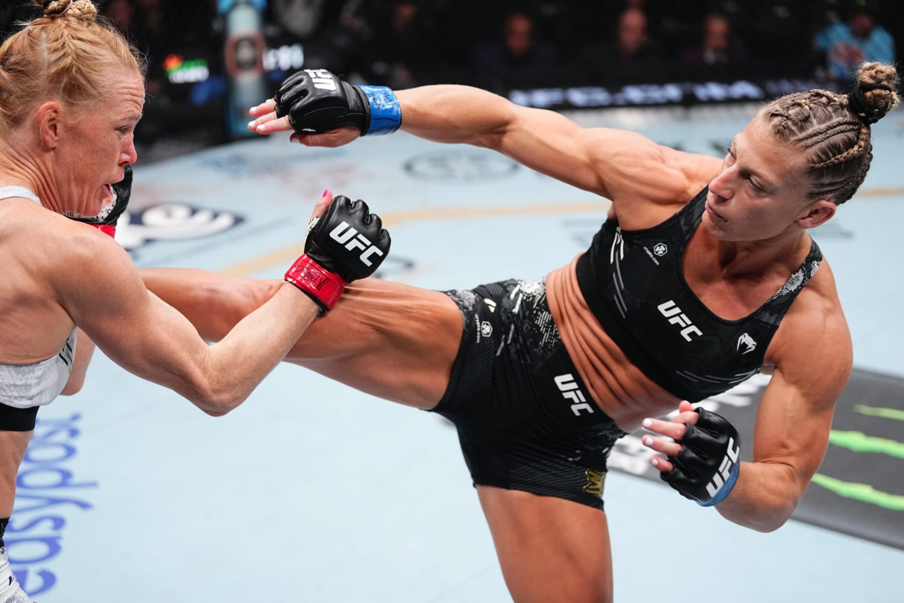 Kayla Harrison Beats Holly Holm By 2nd-Round Submission in Debut at UFC 300