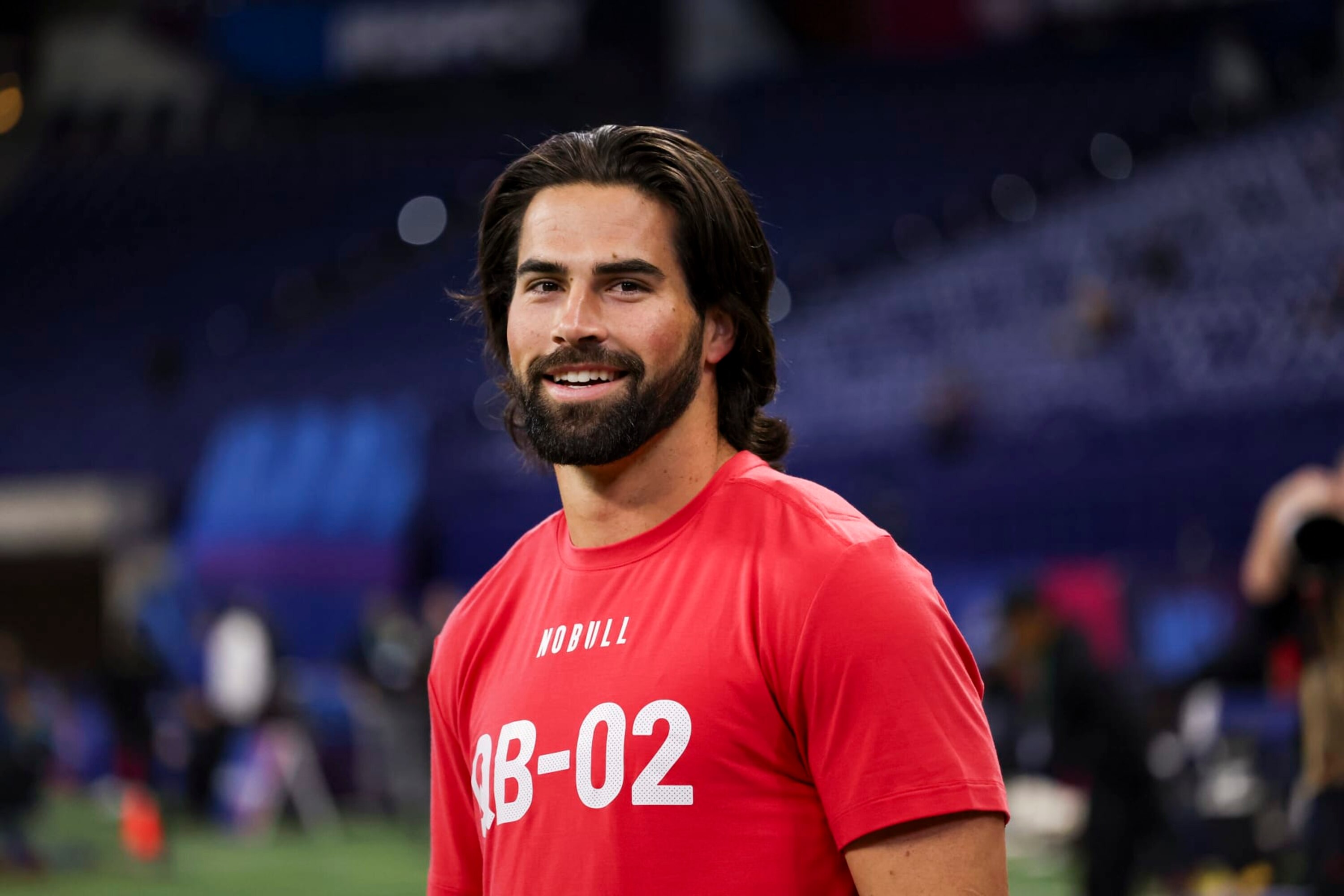 Sam Hartman Compared to Actor Brad Pitt by NFL Draft Evaluator Before ...