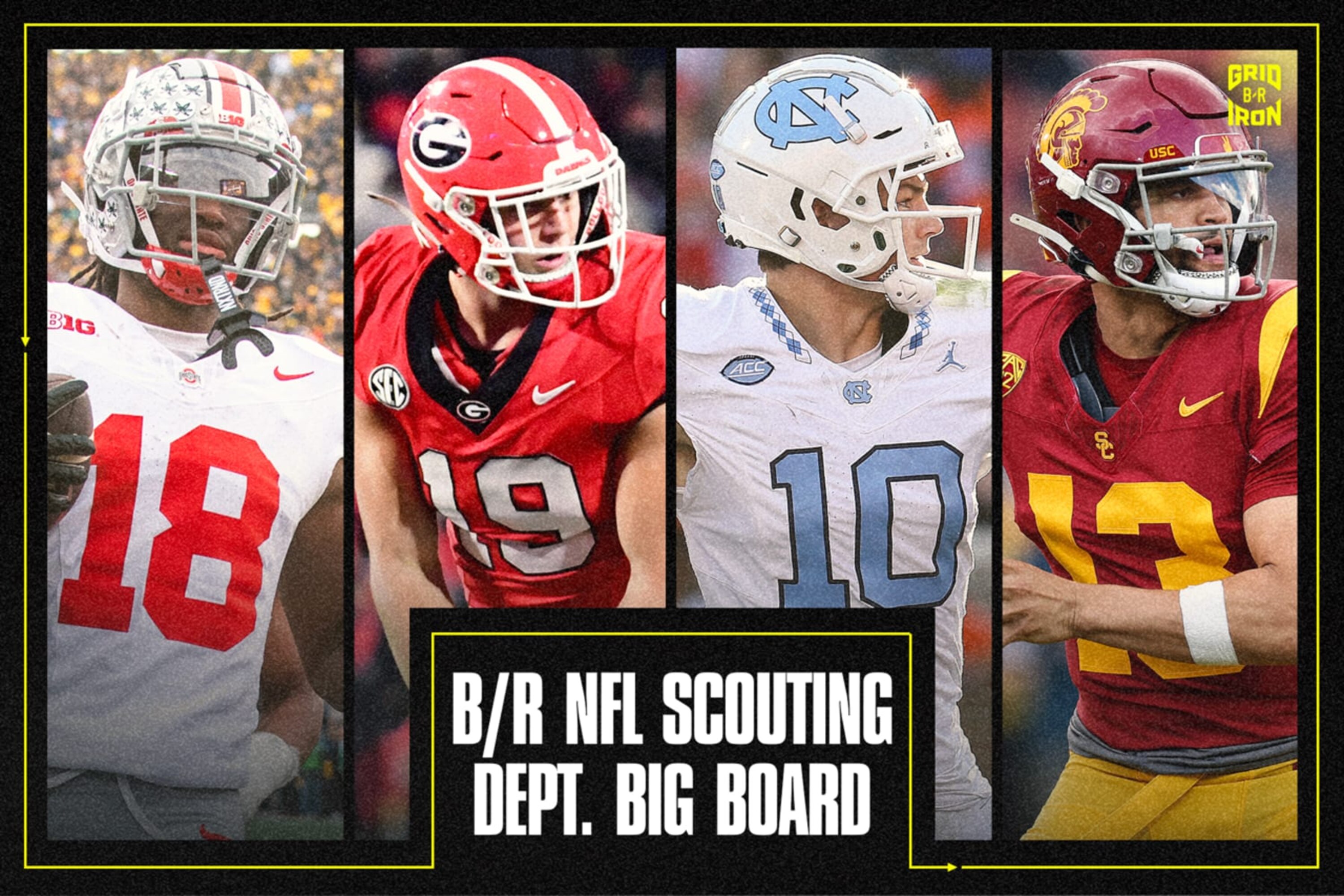 B/R NFL Scouting Dept.'s Final 2024 NFL Draft Big Board
