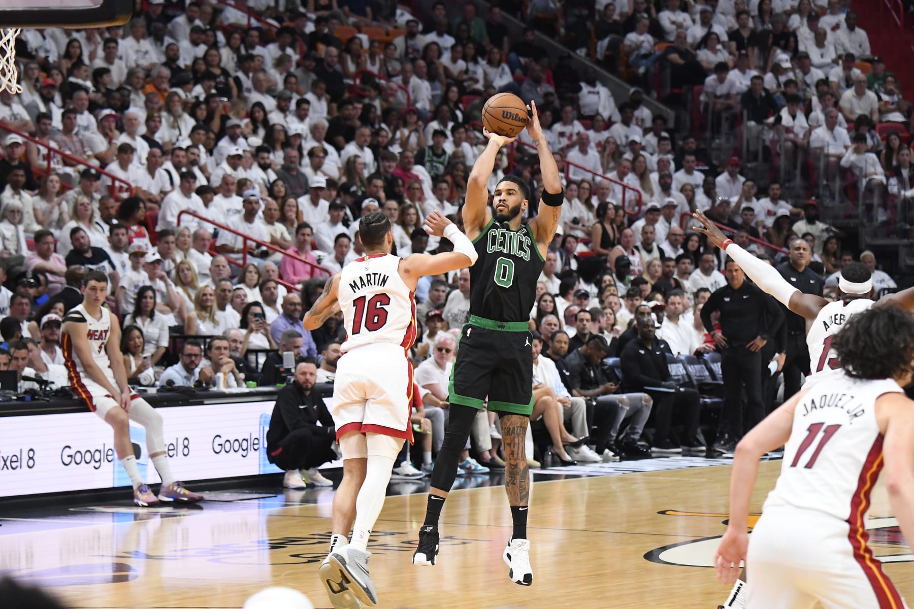 Jayson Tatum, Celtics Hailed By NBA Fans for Bounce-Back Game 3 Win vs. Adebayo, Heat