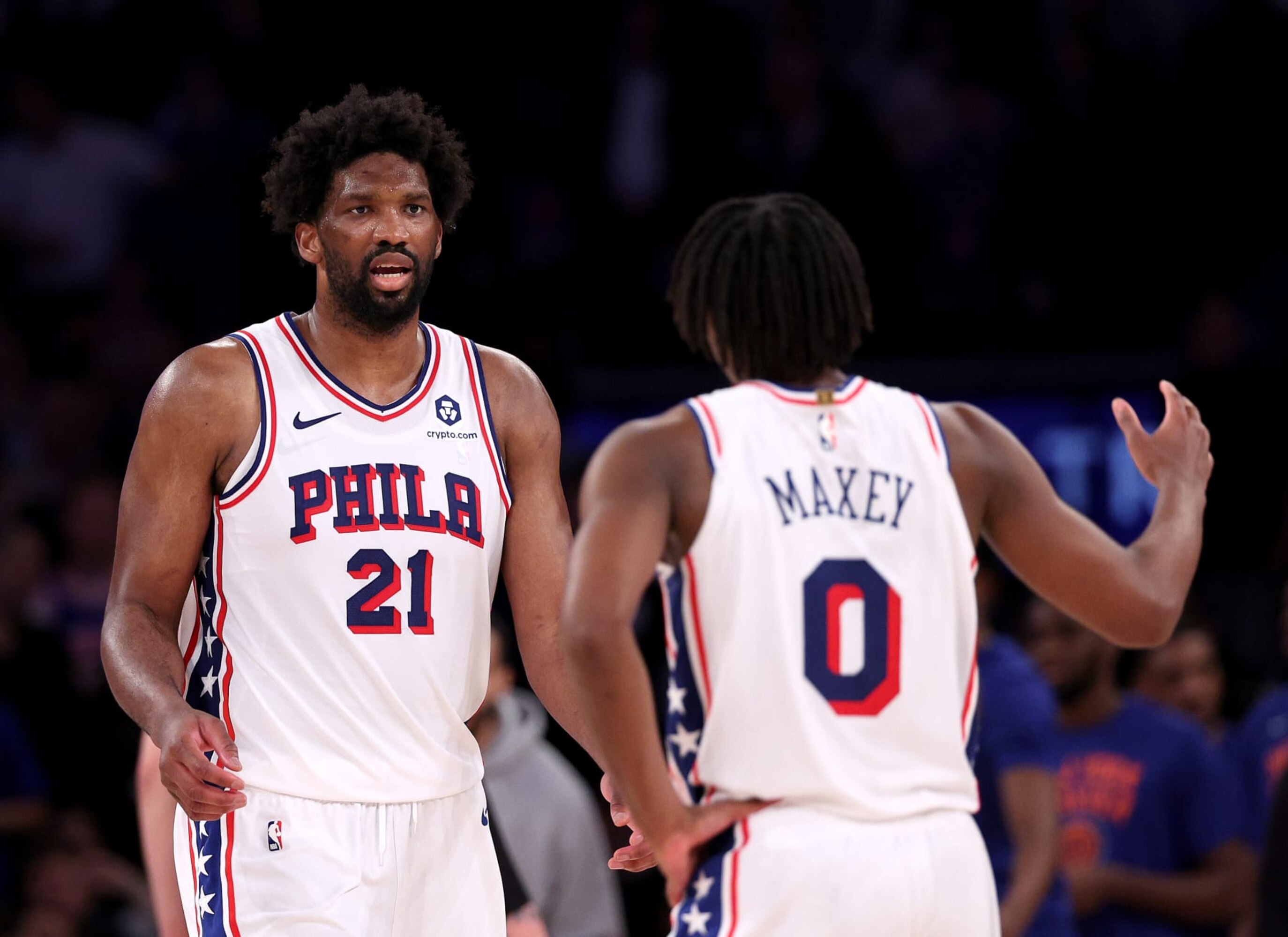76ers' Joel Embiid: Tyrese Maxey 'Can Be in' NBA MVP Discussion After Breakout Year