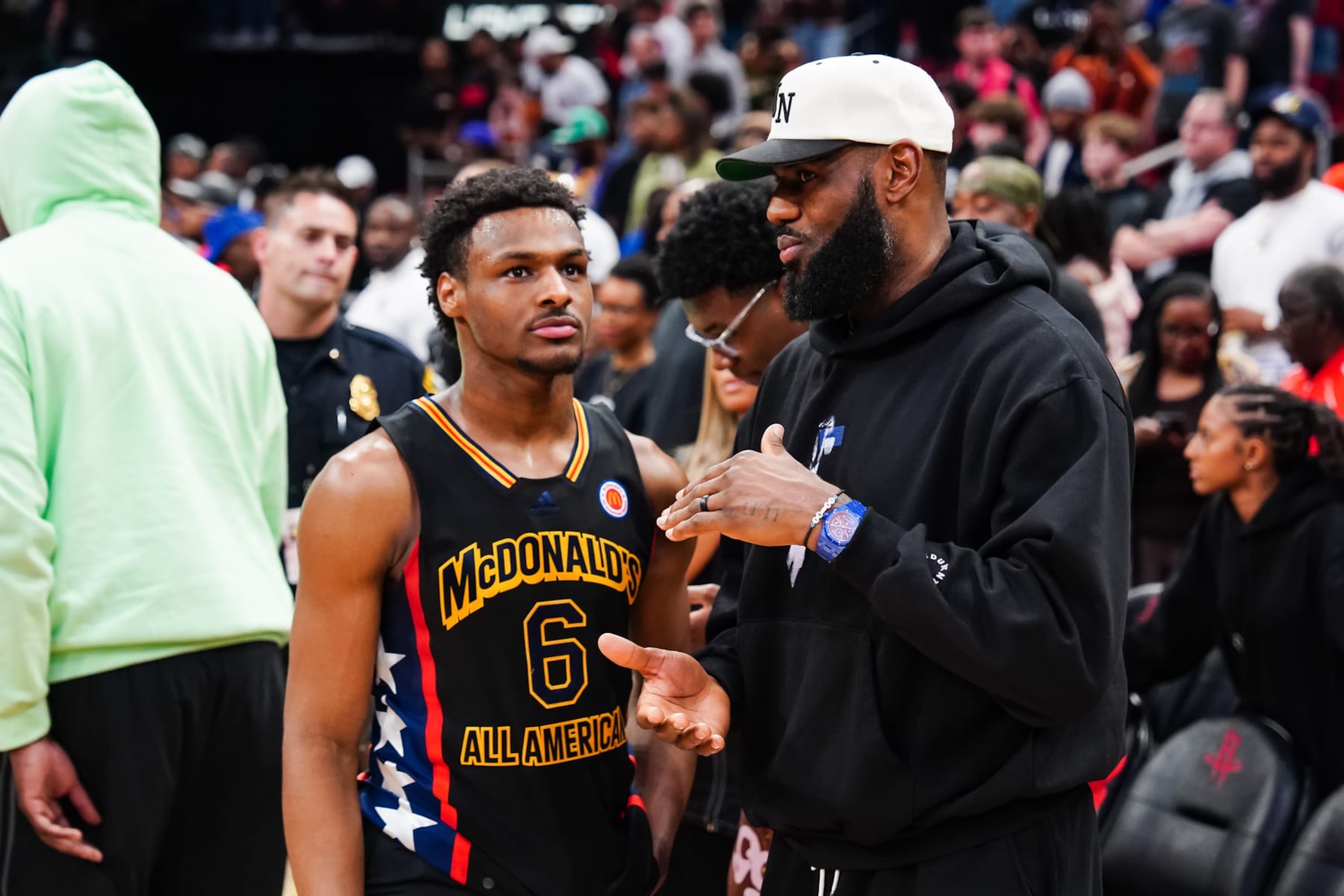 LeBron James Hypes 'Legacy' in IG Photo with Young Bronny After Lakers ...