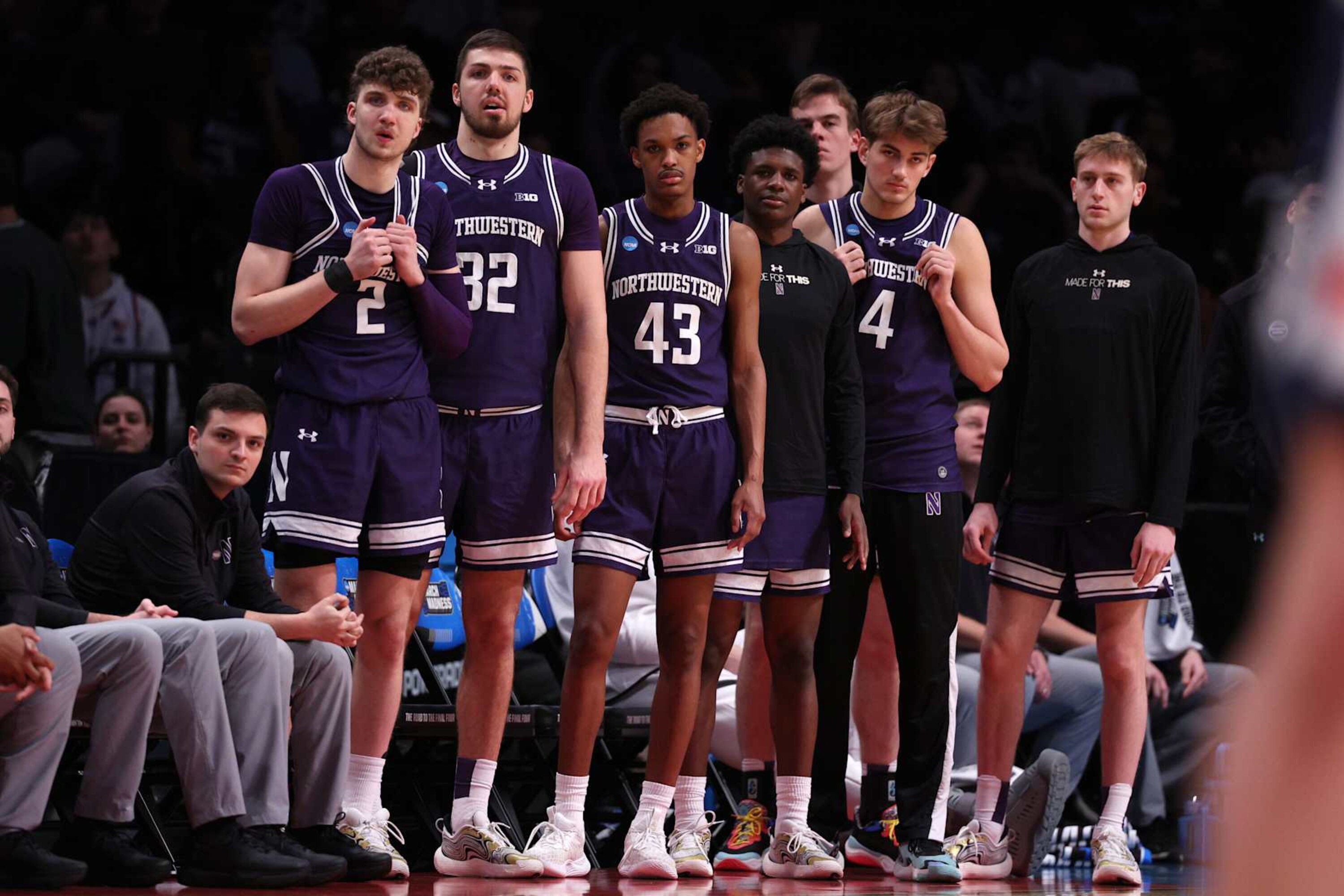 Photo: Northwestern MCBB Unveils New 'White Gothics' Uniforms Ahead of ...
