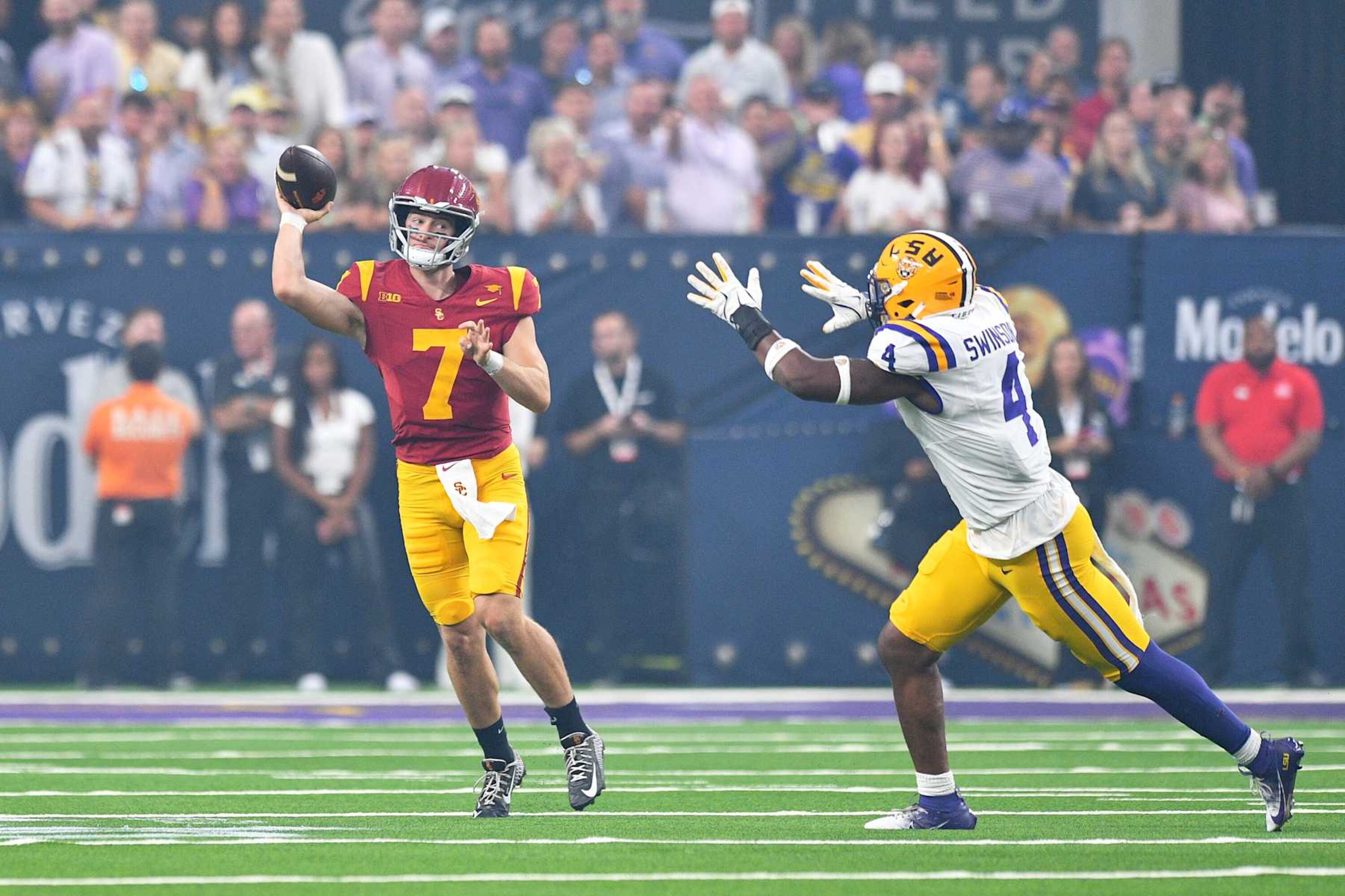 Heisman 2024 Odds: Miller Moss Rises After USC Upsets LSU; Dillon ...