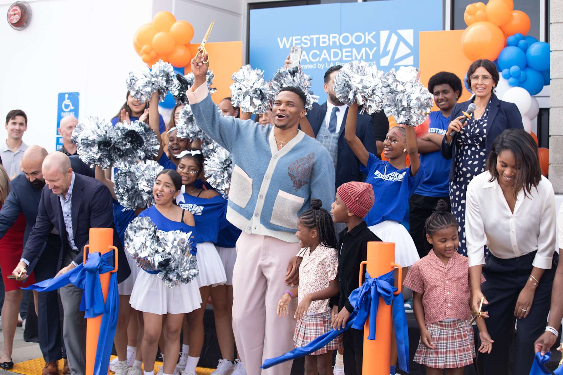 Photo: Russell Westbrook Unveils Newly Expanded Westbrook Academy ...