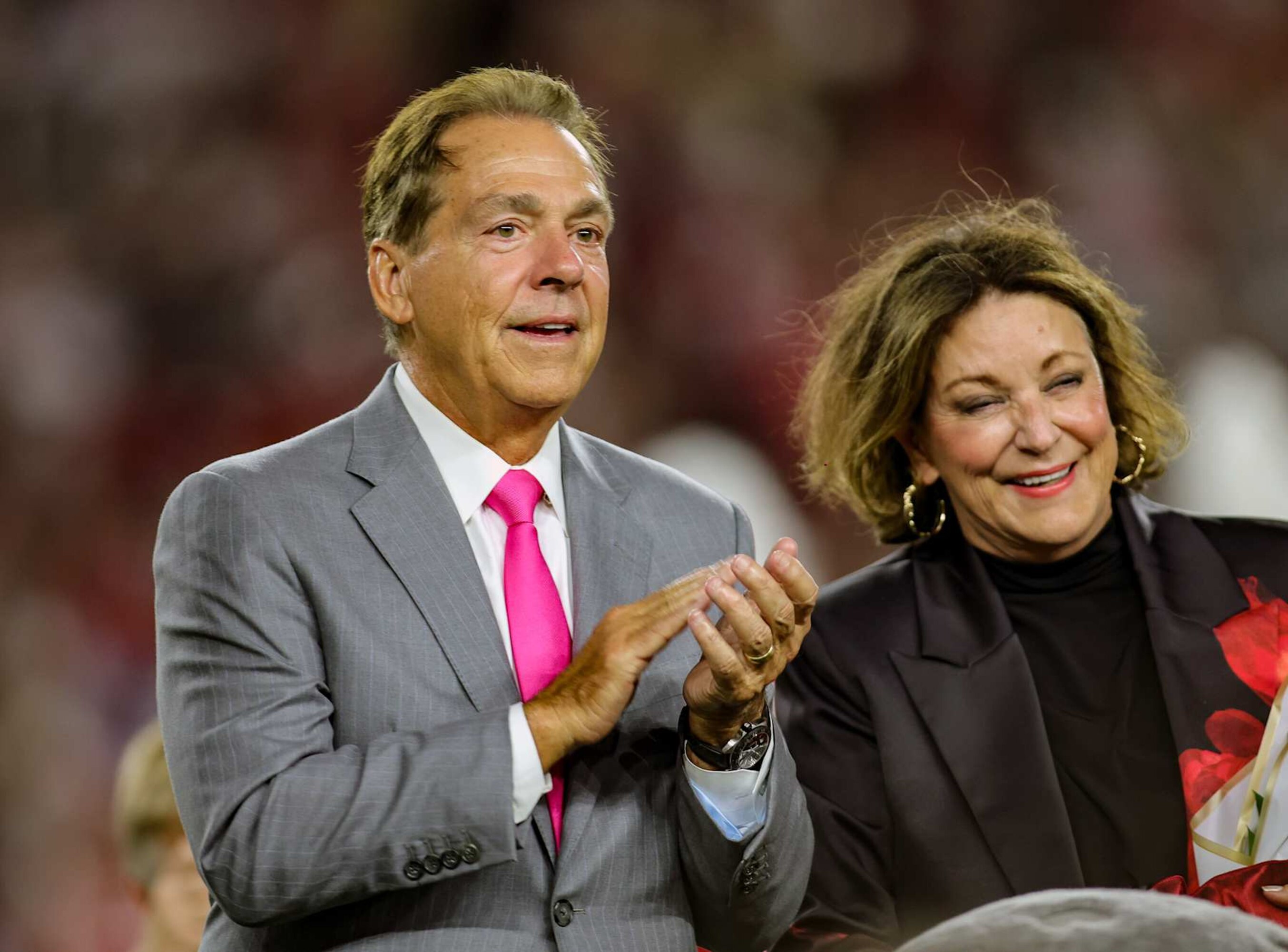 Nick Saban's Wife Terry to Be College GameDay Guest Picker for Georgia vs. Alabama