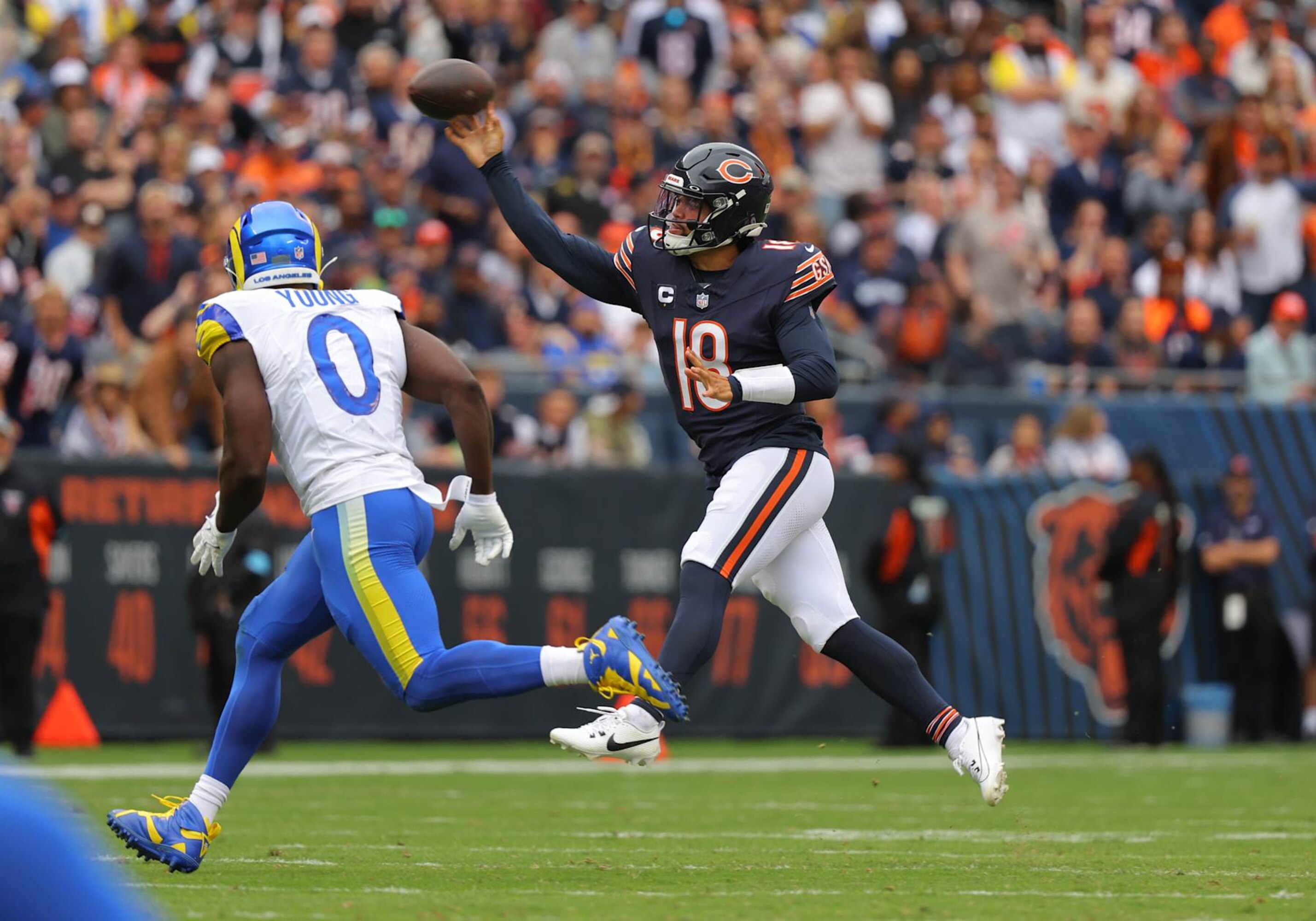 Caleb Williams, Bears Celebrated By NFL Fans in Win vs. Matthew ...