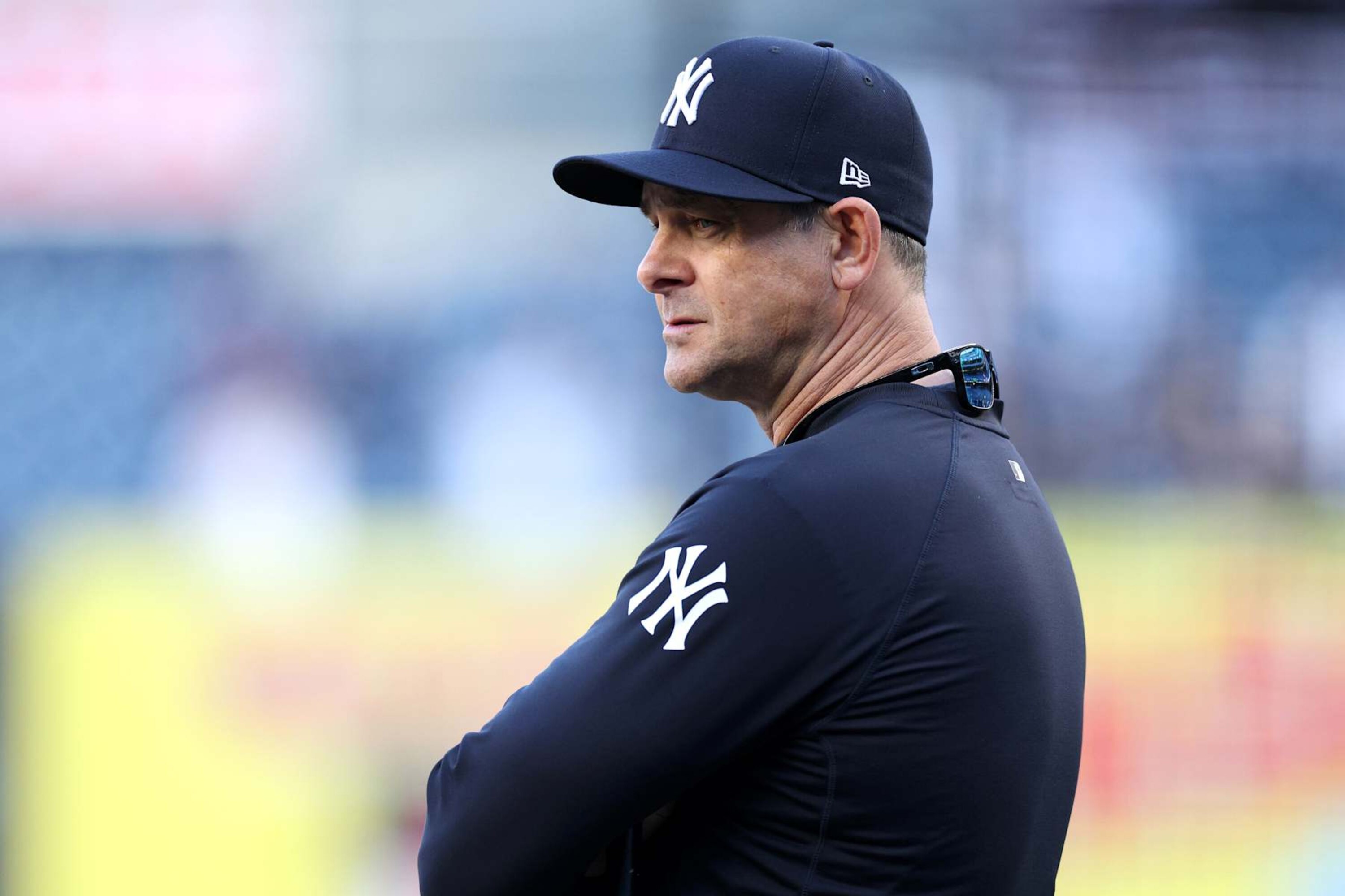 Brian Cashman Says Yankees 'Happy' with Aaron Boone, Won't Discuss Manager's Future