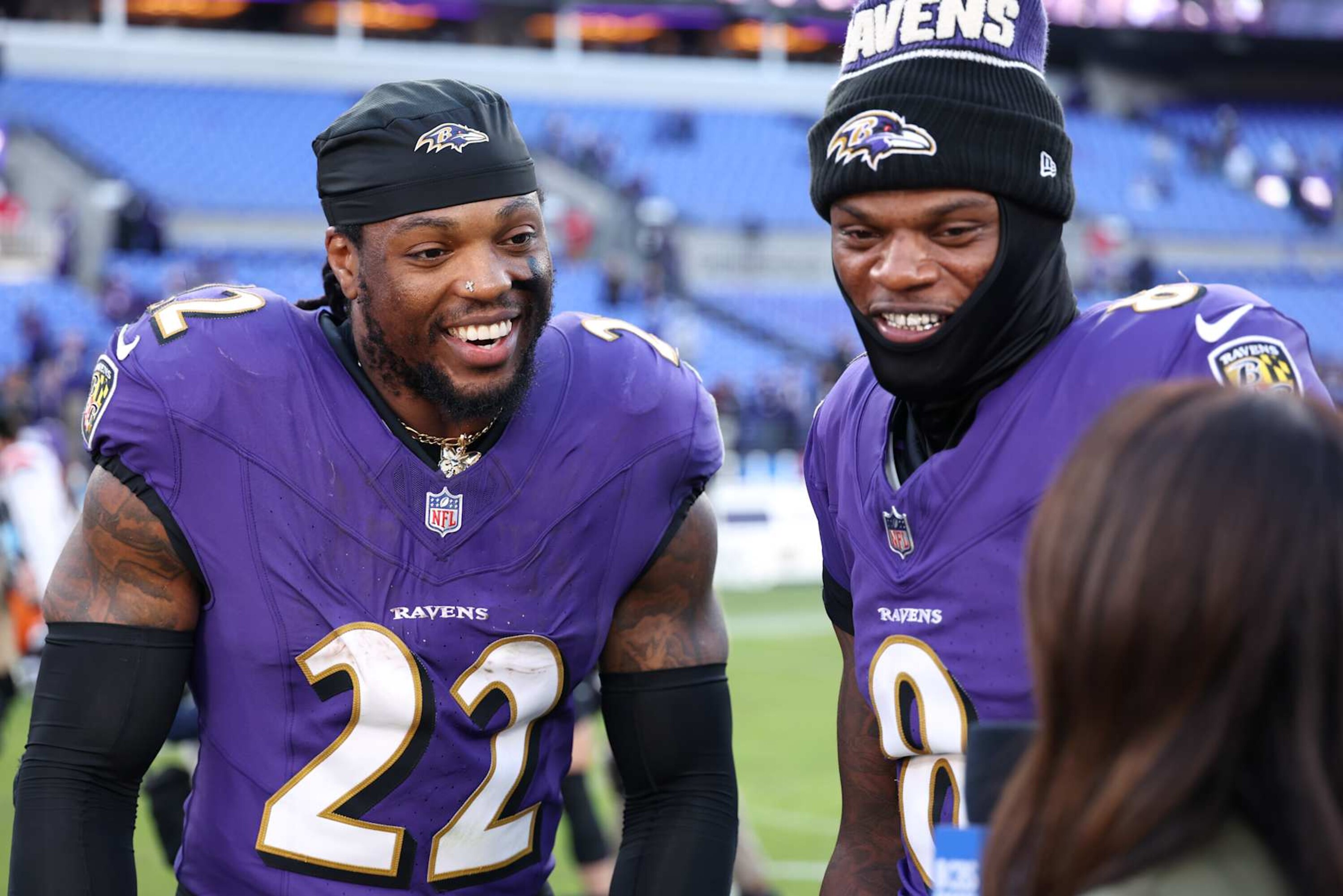 Video: Derrick Henry Hypes Lamar Jackson as NFL MVP, Calls Ravens QB 'MV3'