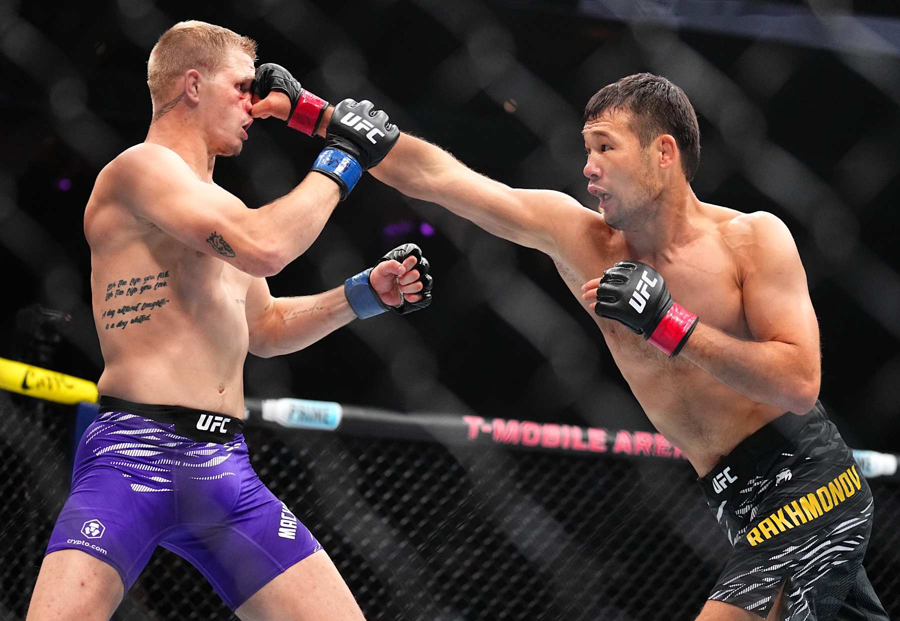 Shavkat Rakhmonov Beats Ian Machado Garry By UD at UFC 310 to Remain ...