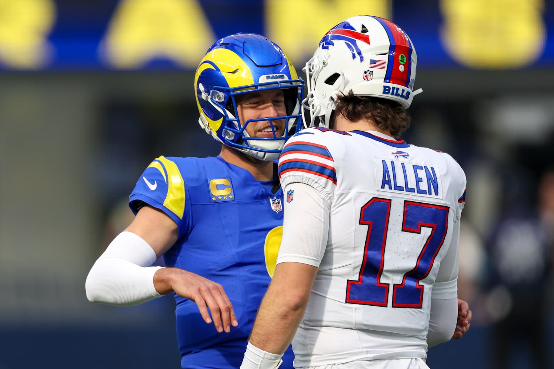 Josh Allen-Matthew Stafford Duel Amazes NFL Fans as Rams Beat Bills ...