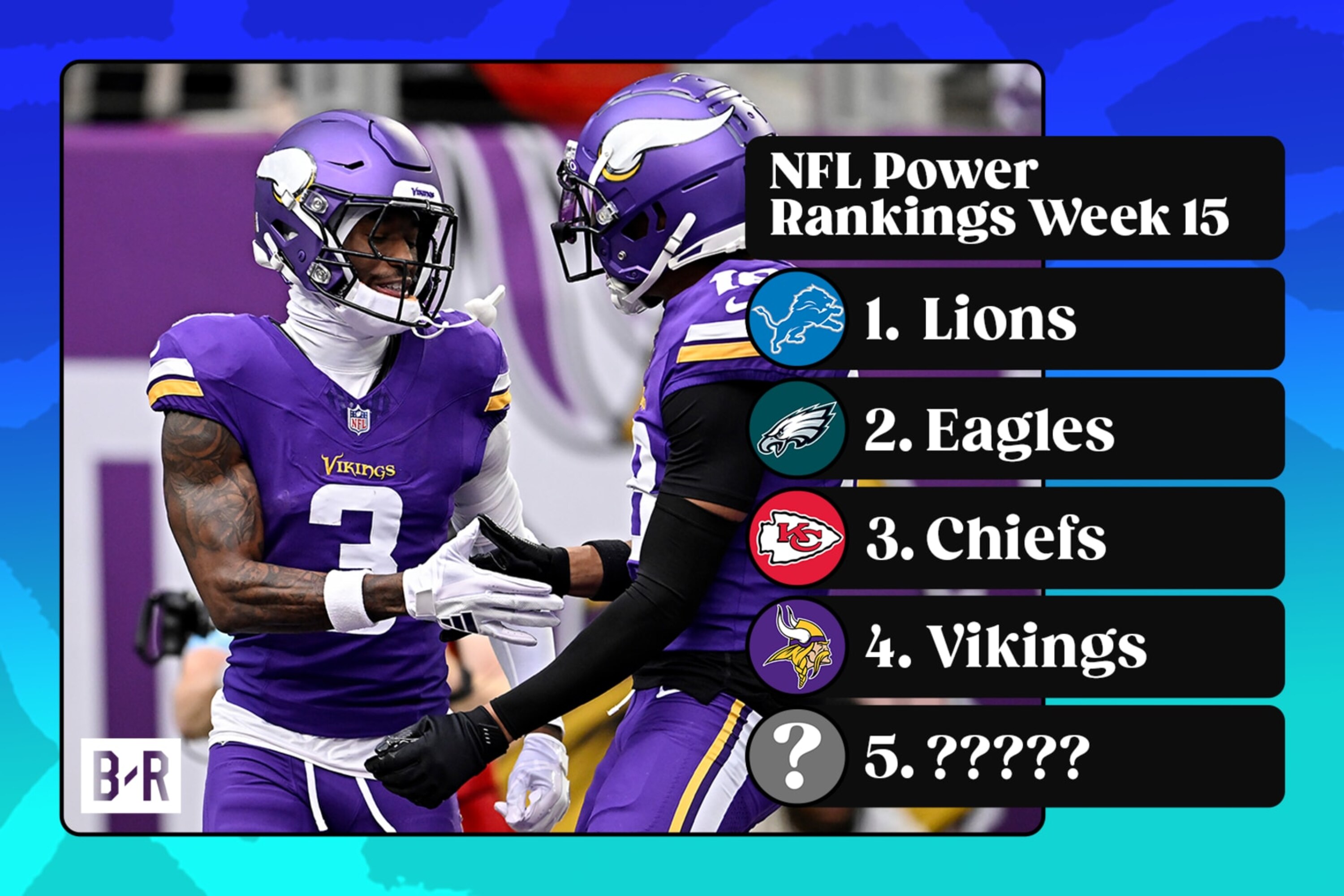 B/R Experts Week 15 NFL Power Rankings: Where Does Every Team Stand?