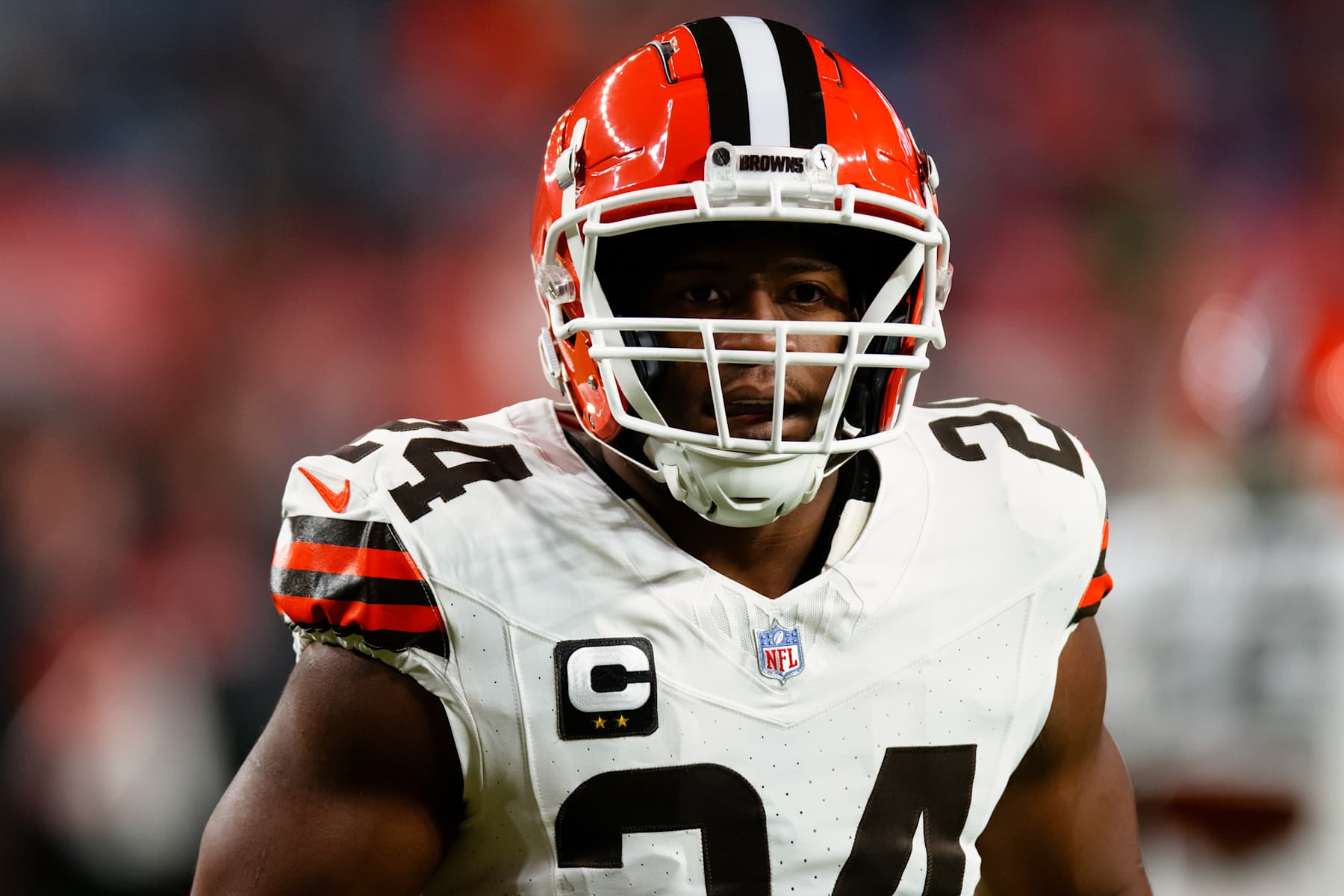 Browns' Nick Chubb Diagnosed with Broken Foot Injury After Exiting vs ...