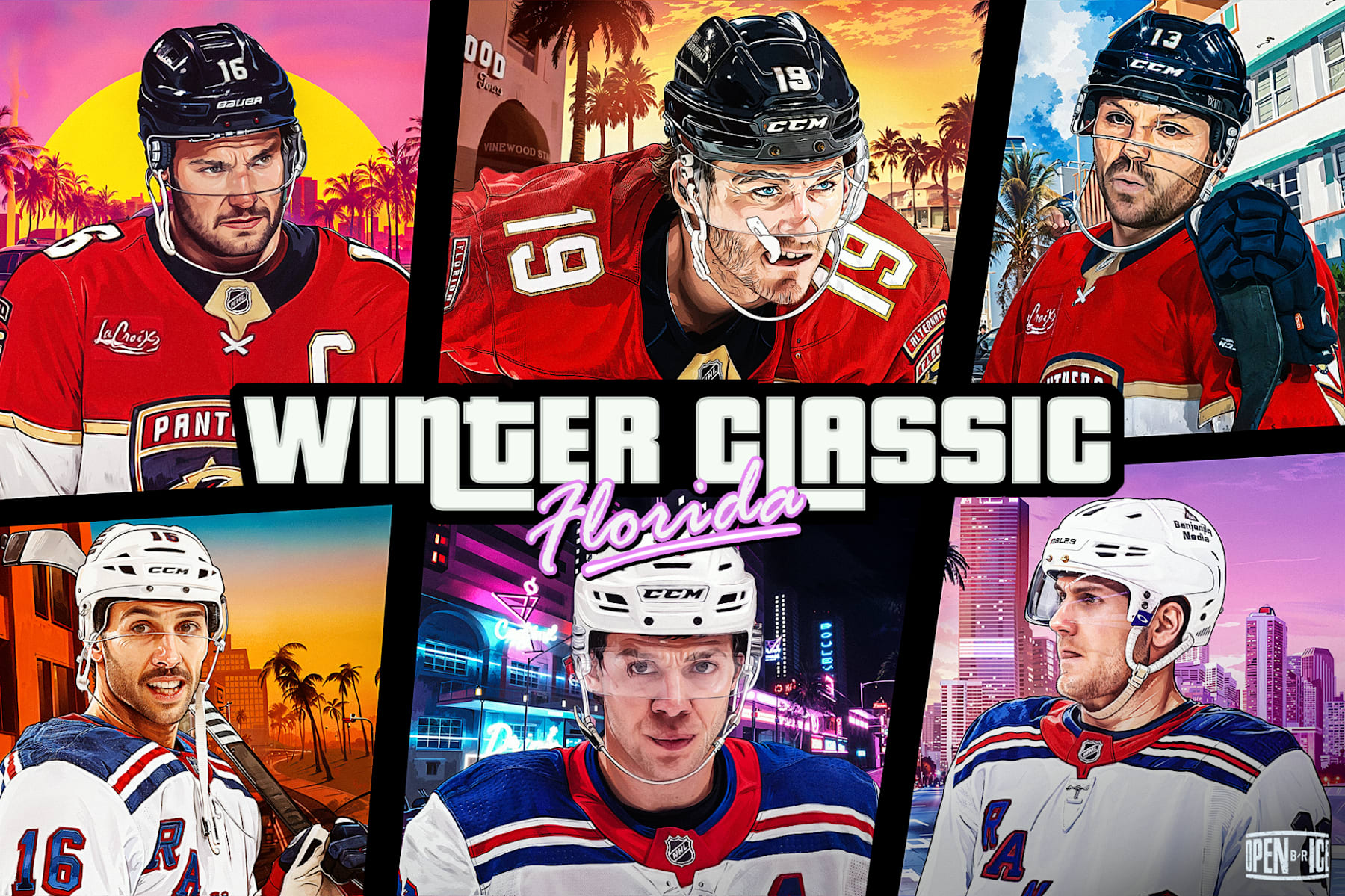 Rangers vs. Panthers Revealed for NHL Winter Classic 2026 with Vice ...