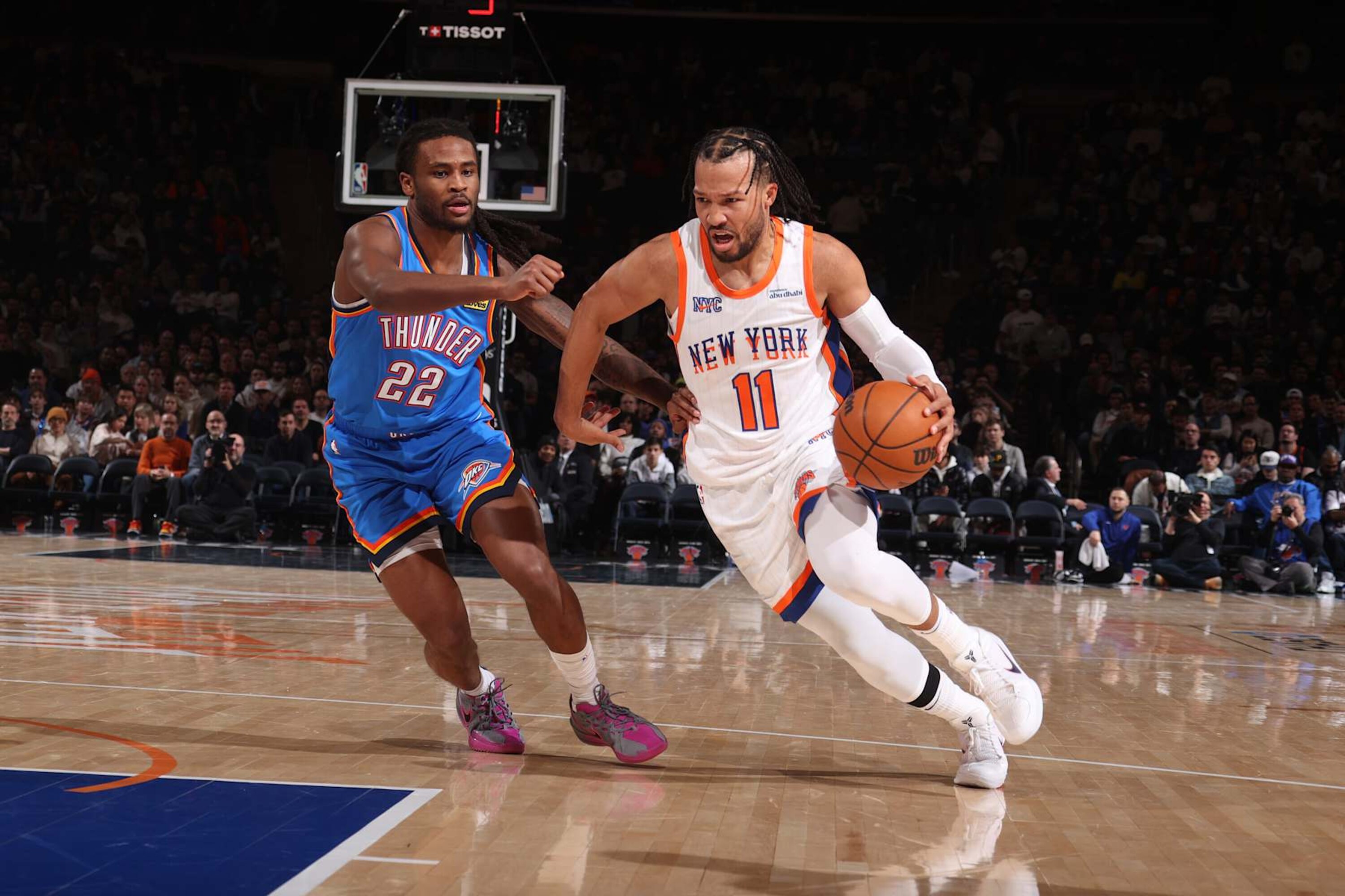 Jalen Brunson, Knicks Criticized By NBA Fans in Blowout Loss vs. SGA ...