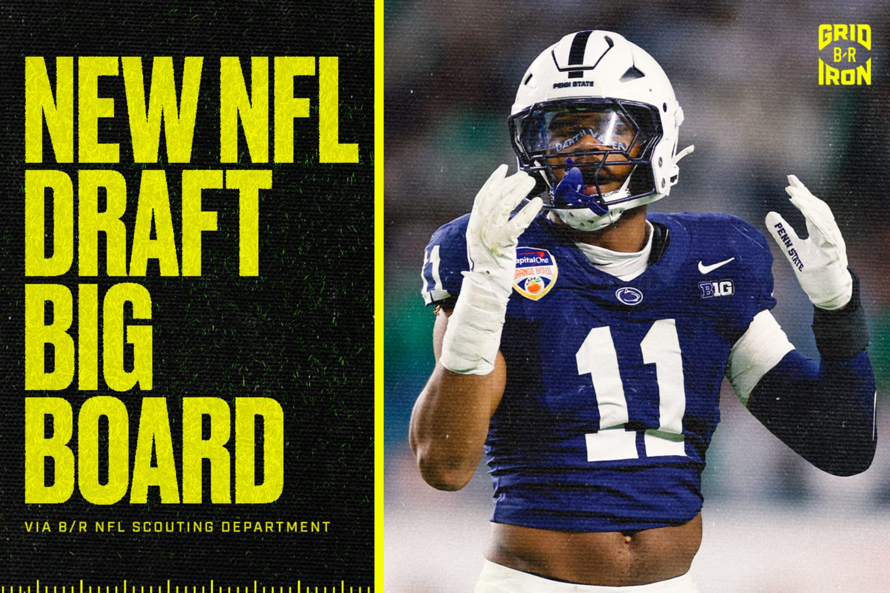 2025 NFL Draft Big Board: B/R NFL Scouting Dept.'s Post Senior Bowl ...