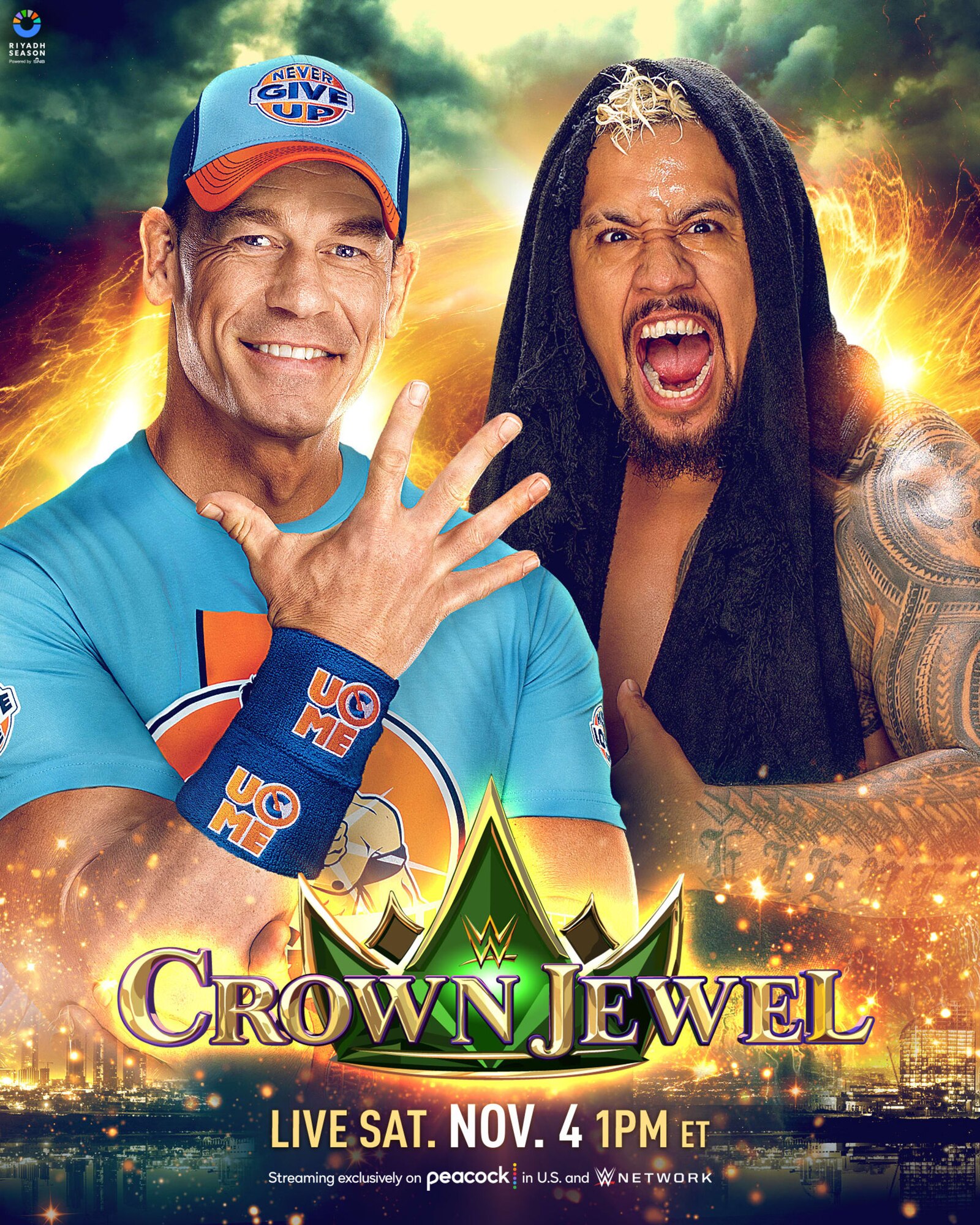 John Cena vs. Solo Sikoa Match Announced for 2023 WWE Crown Jewel PPV