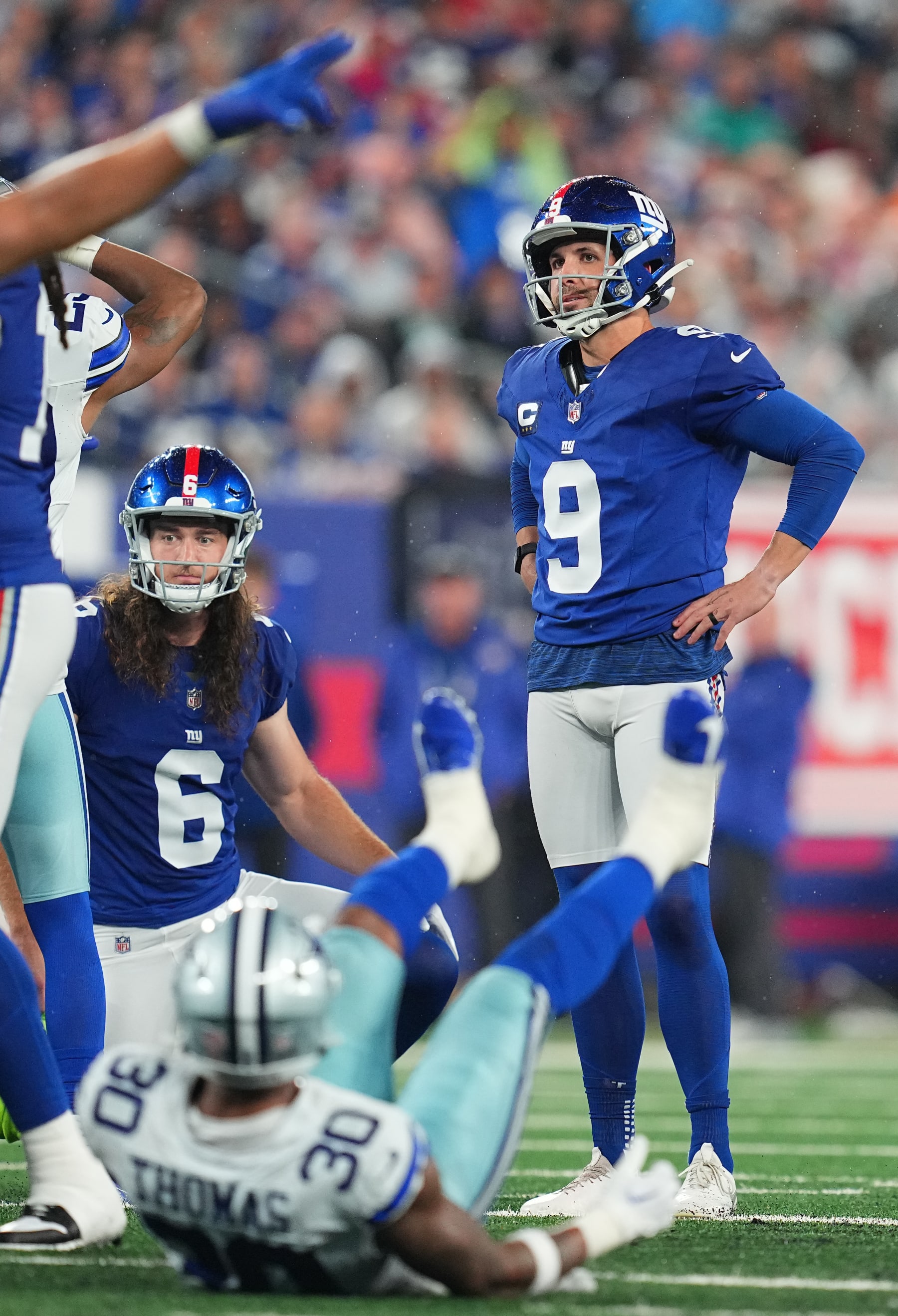 Giants' Graham Gano Underwent X-Rays on Calf Injury After 2 Missed FGs ...
