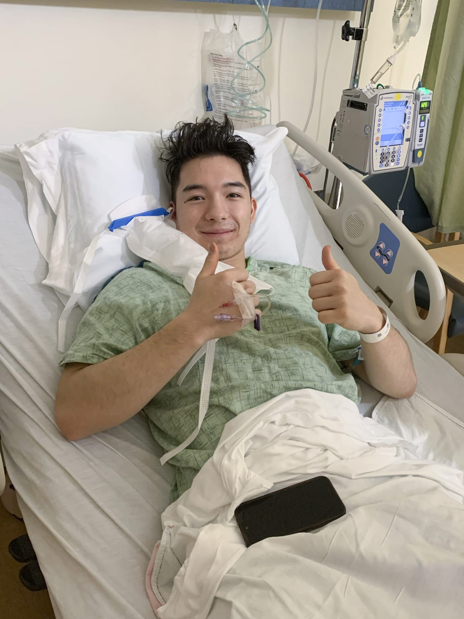 Army Hockey Player Eric Huss Recovering from Surgery on Severe Neck Injury