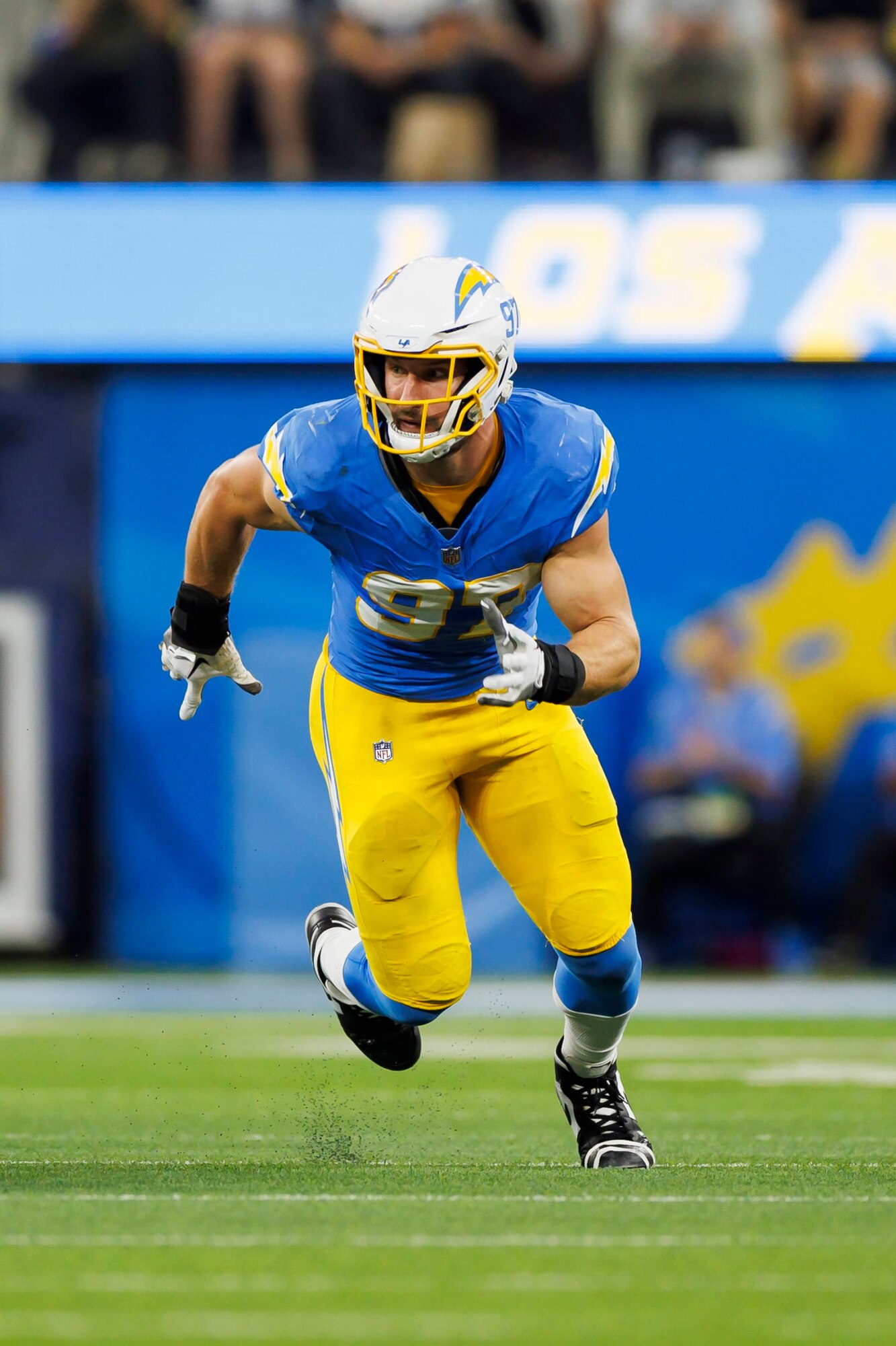 Chargers' Joey Bosa Praises Jim Harbaugh After Meeting: 'Great First ...