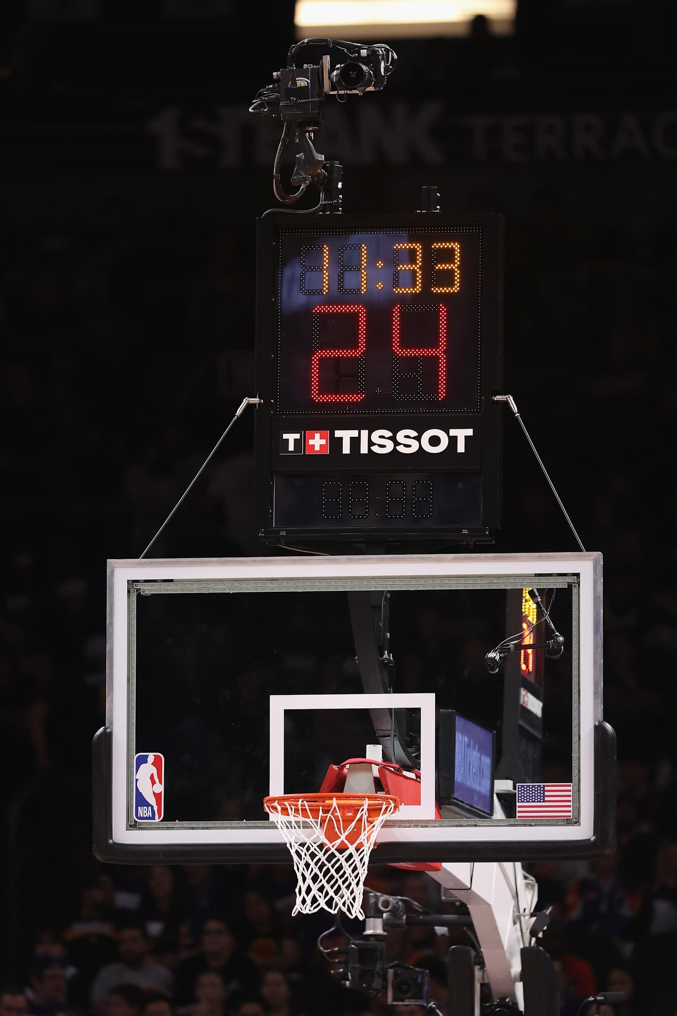 NBA, WNBA Will Change Shape of Shot Clock; New Design to Debut at NBA ...
