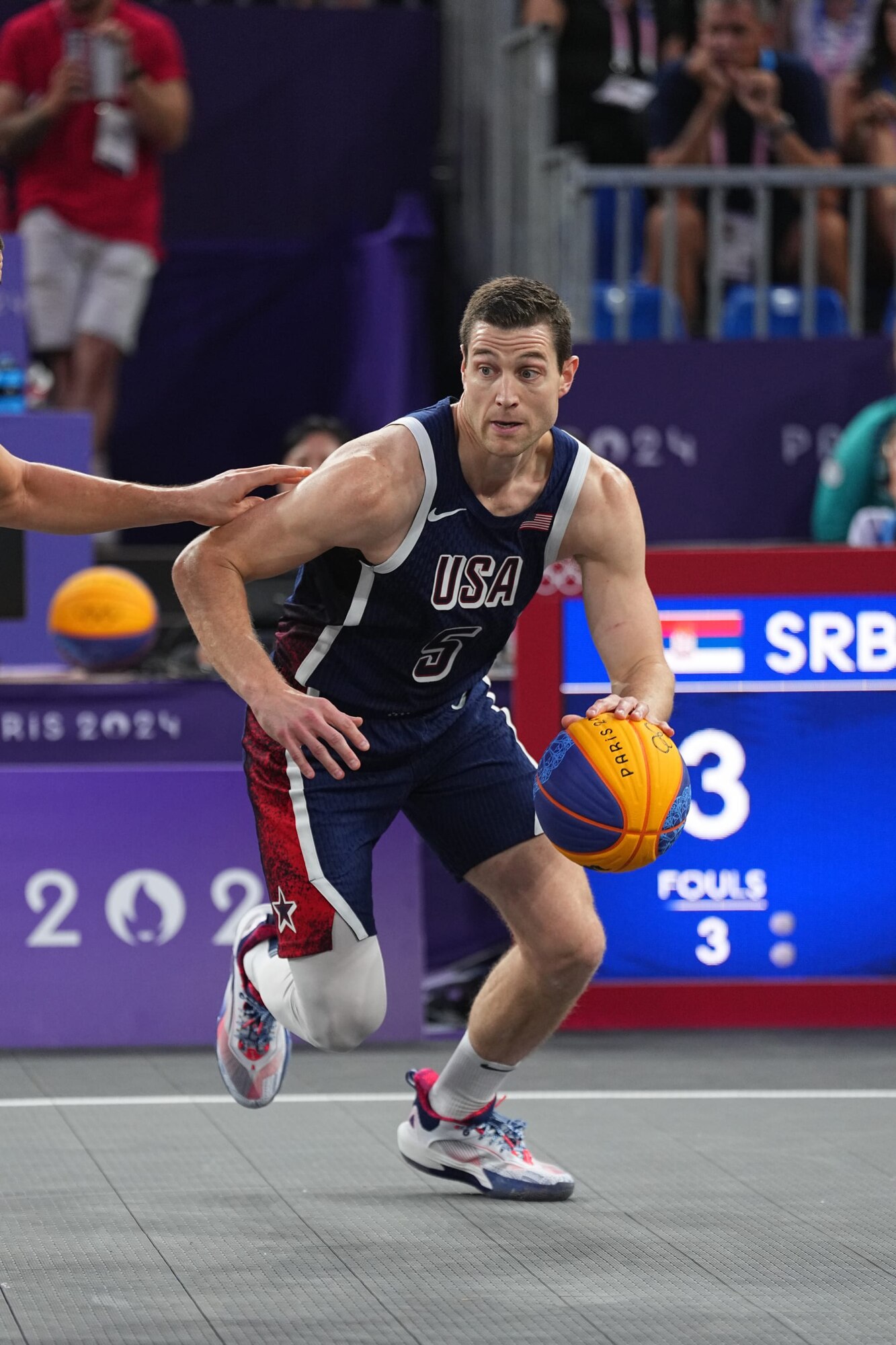 Jimmer Fredette Reacts USA's 3x3 Olympic Loss to Serbia After Scoring 4 ...