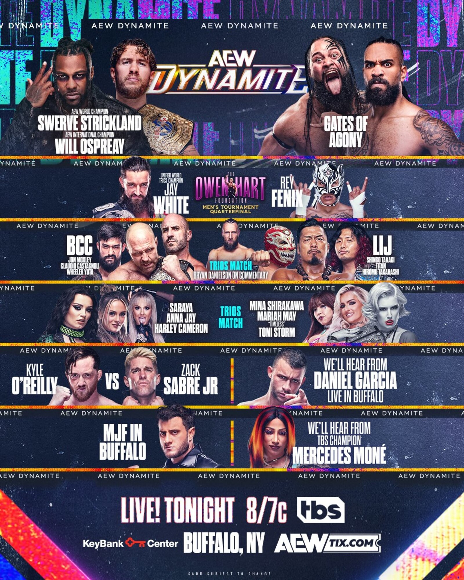 AEW Dynamite Results: Winners, Live Grades and Highlights Before ...