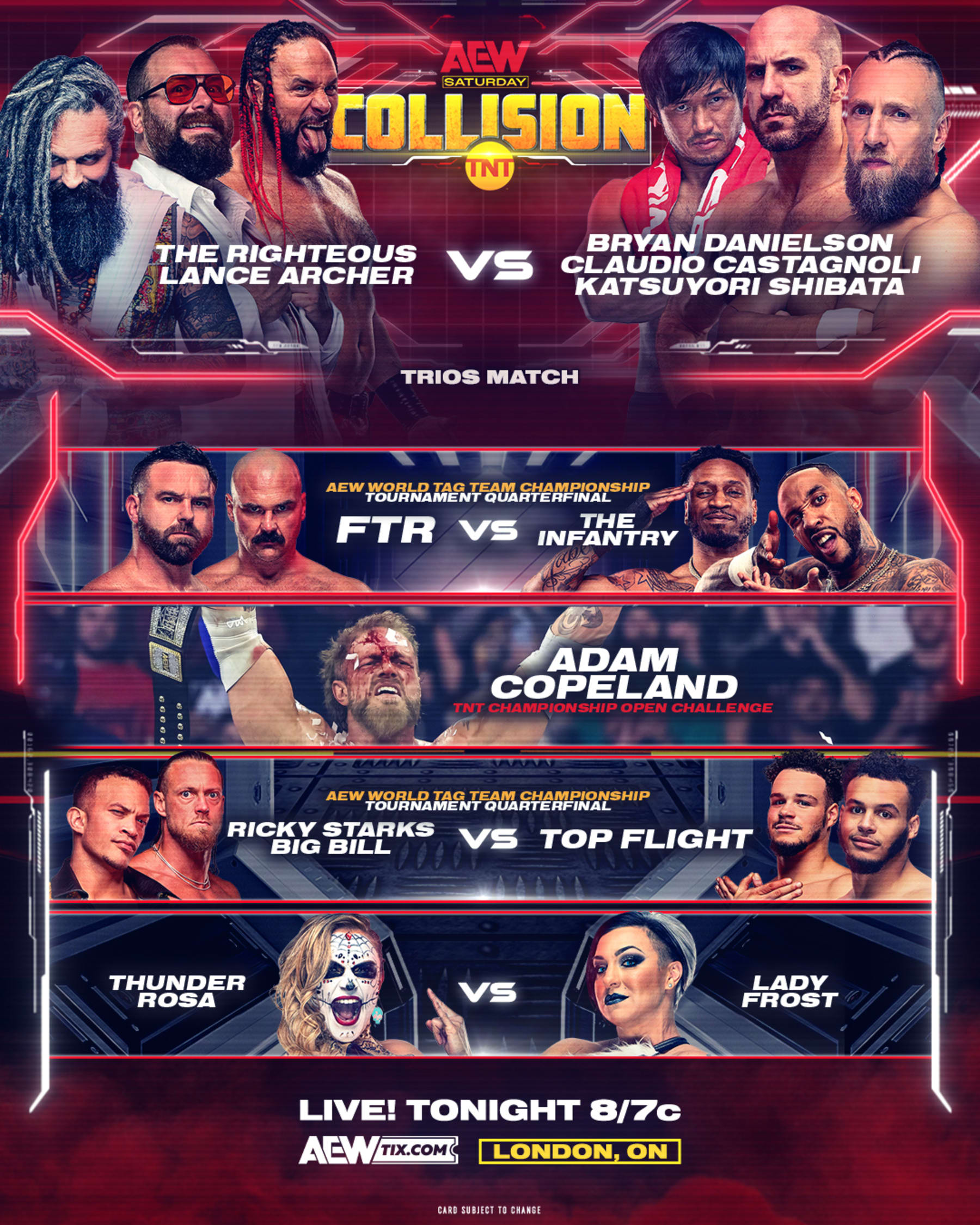 AEW Collision Results: Winners, Live Grades, Reaction, Highlights From March 30