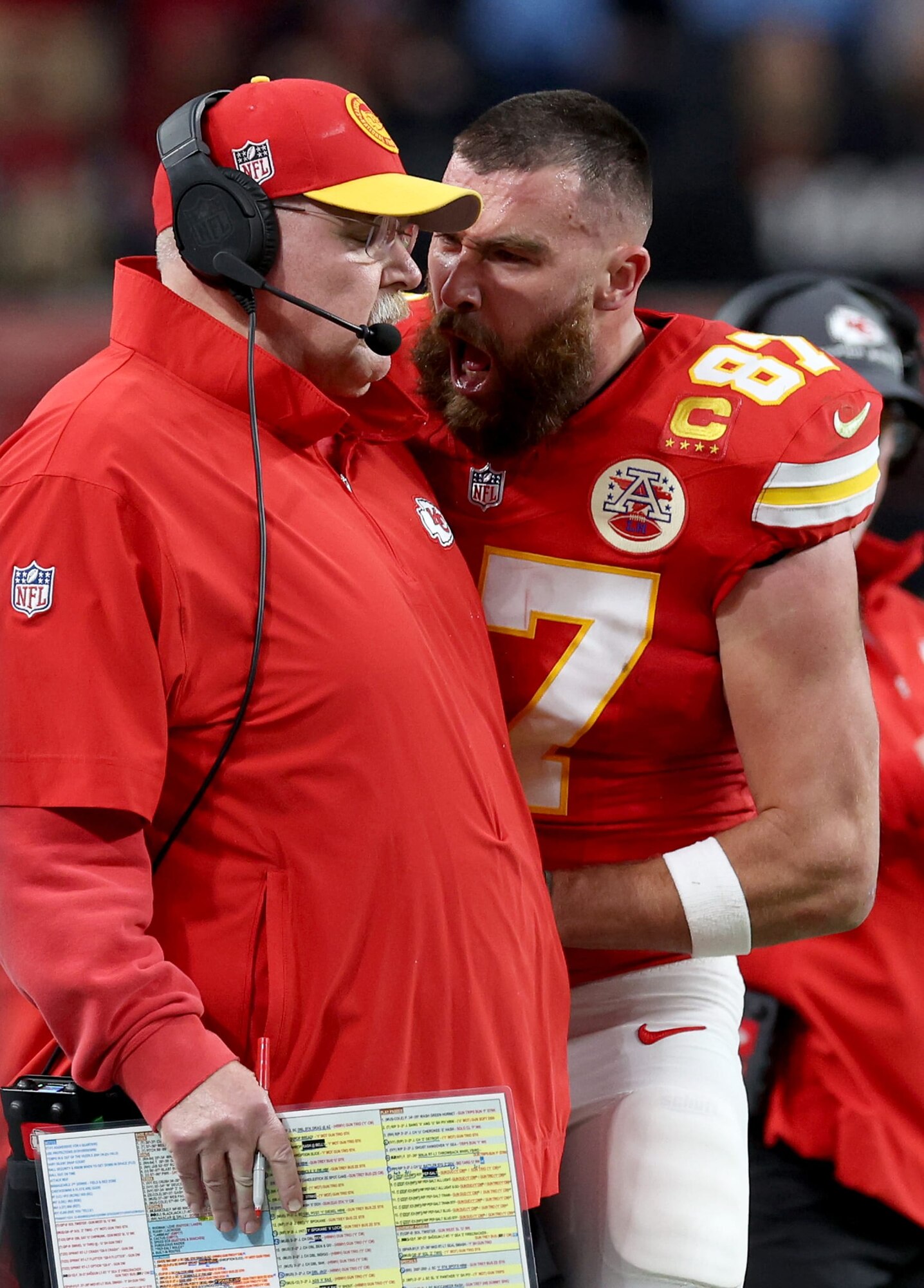 Chiefs' Andy Reid Jokes Travis Kelce Took 'Cheap Shot' in Viral Super ...
