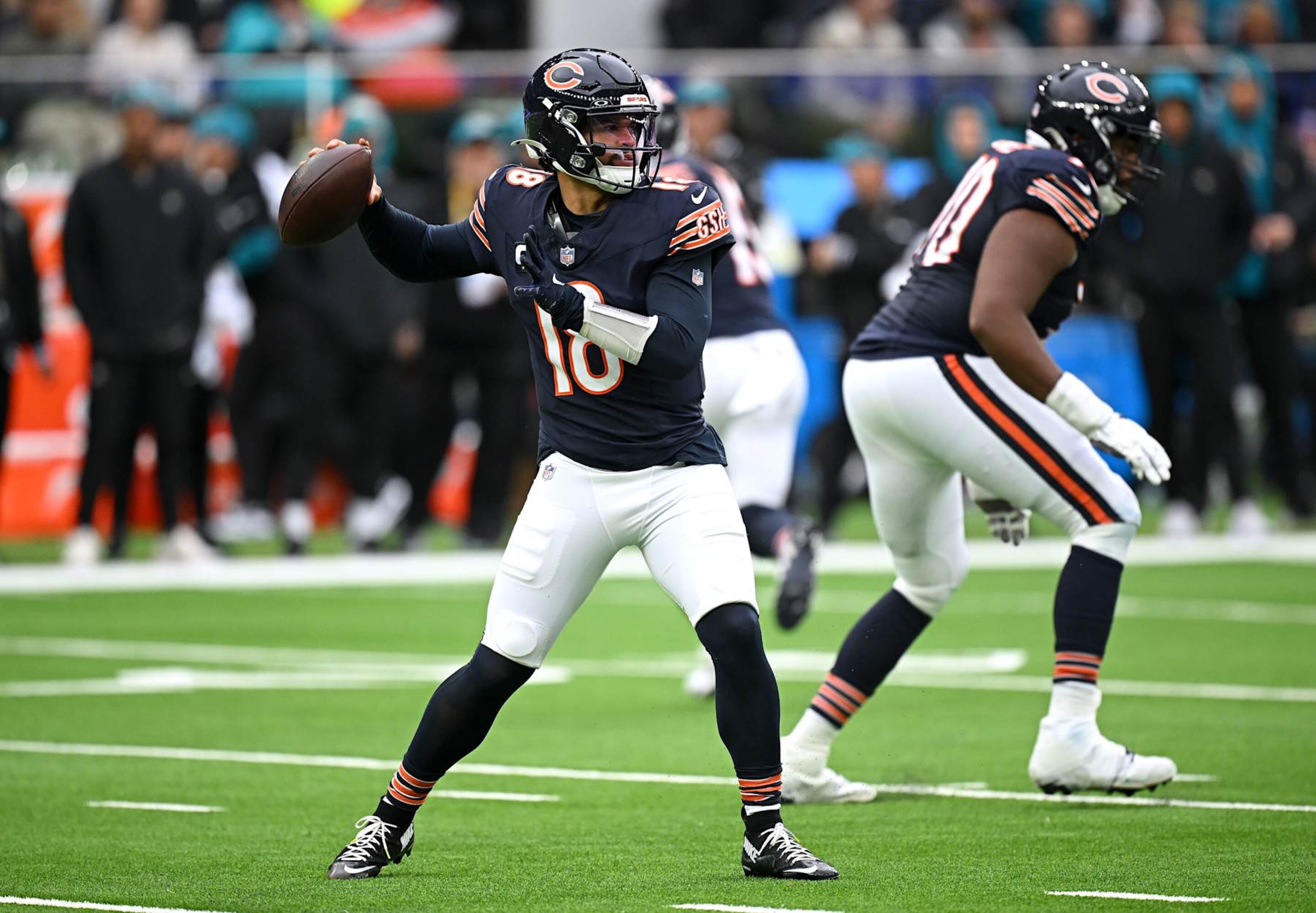 Caleb Williams, Cole Kmet Impress NFL Fans as Bears Rout Trevor ...