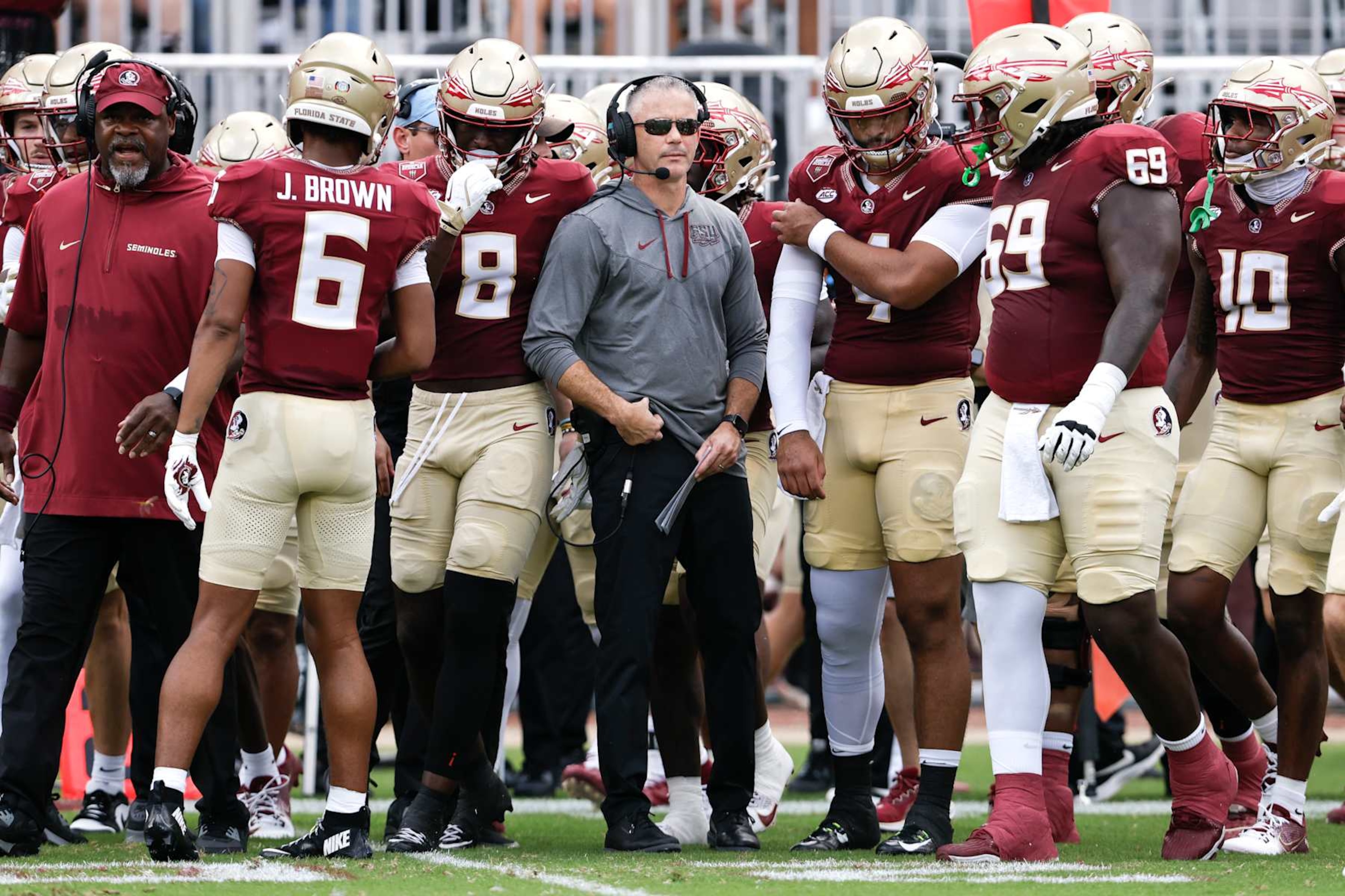 FSU's Norvell 'Pleased' with DJ Uiagalelei: 'He's Giving Us a Chance ...